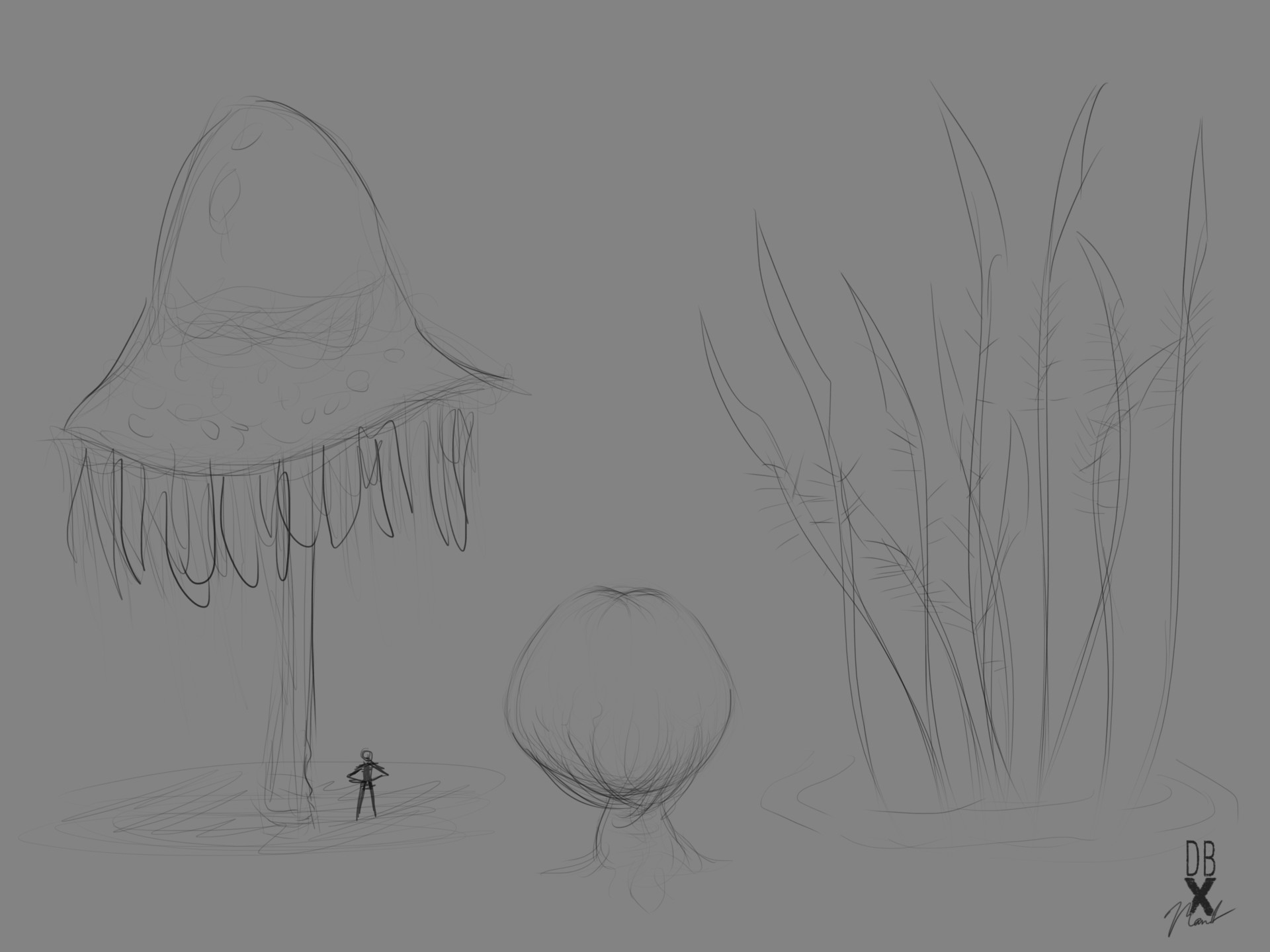 SomeBunny - Plant life concept art