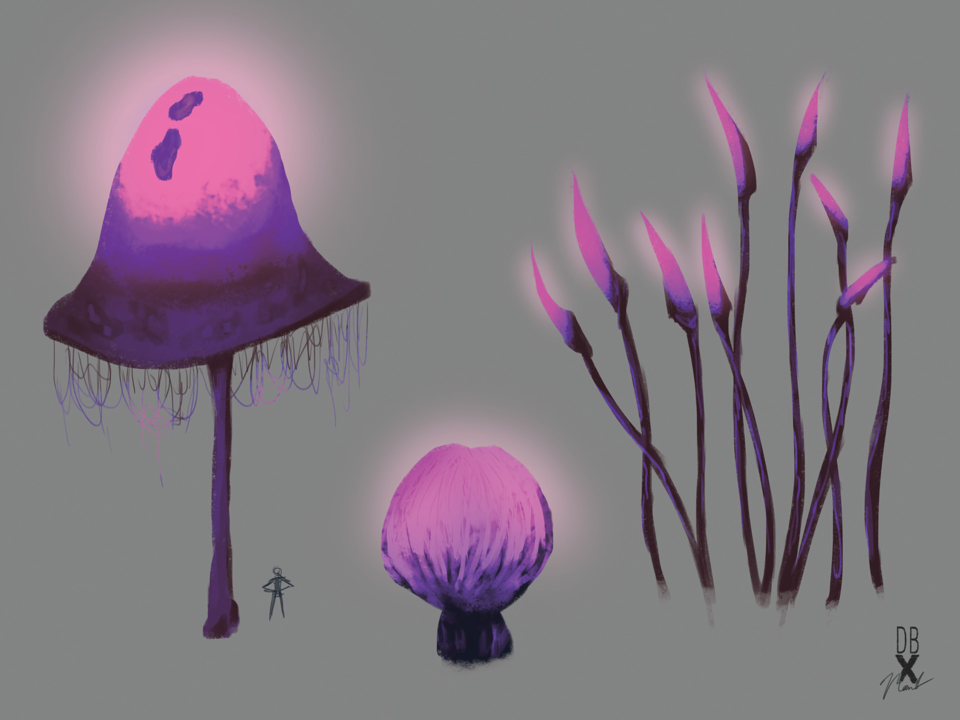 SomeBunny - Plant life concept art