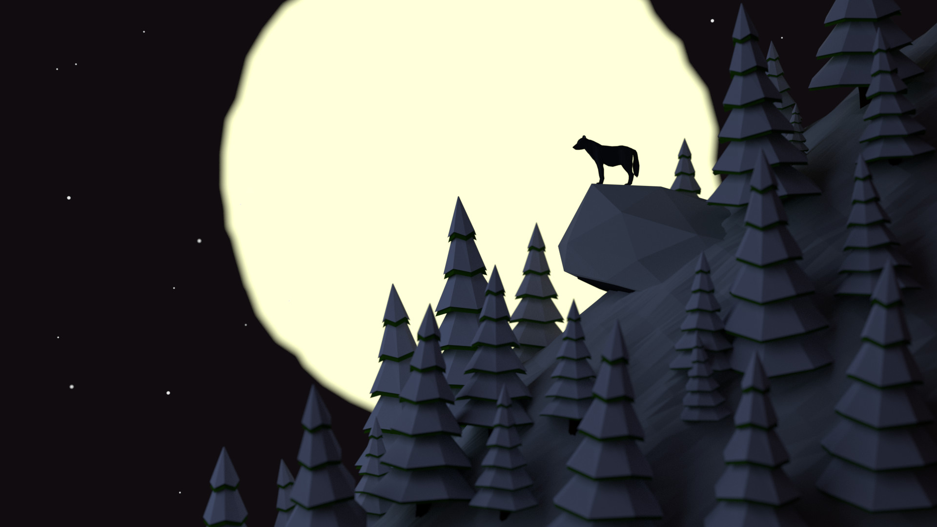 ArtStation - Lone Wolf