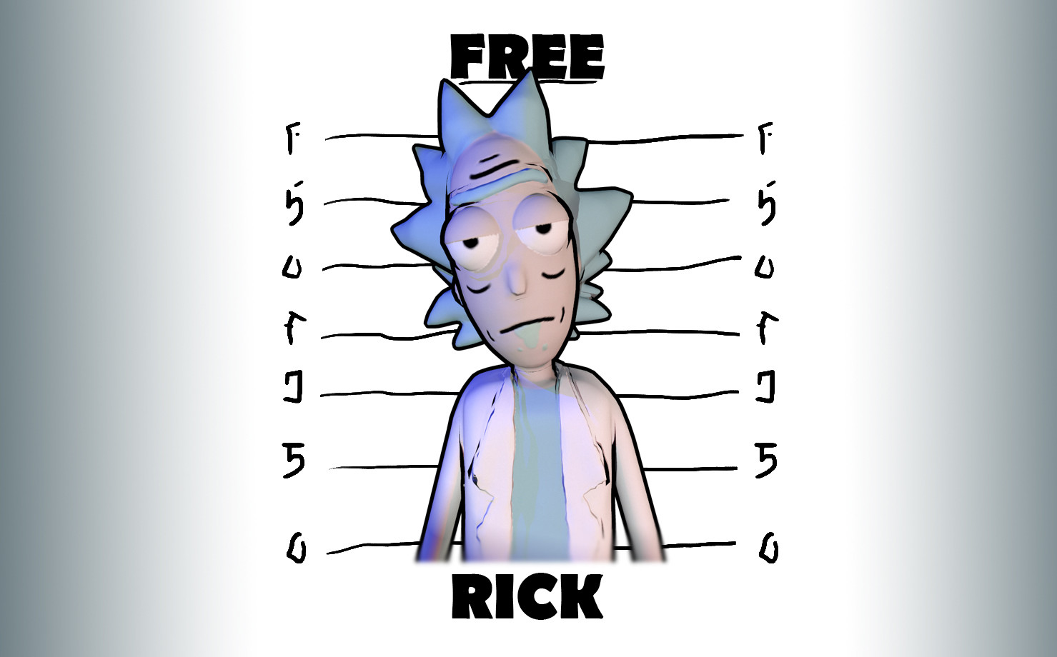 ArtStation - 3D Rick