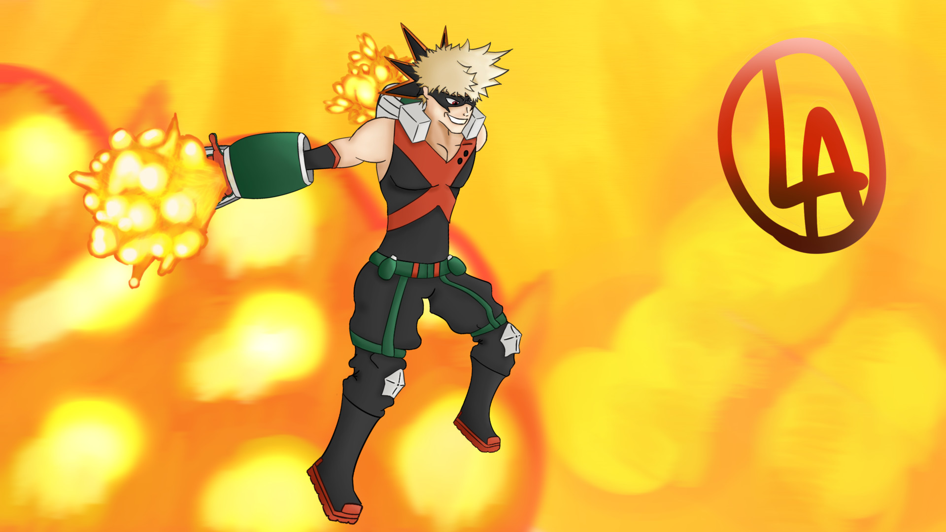 ArtStation - [8CC] - Bakugou | Boku no Hero Academia