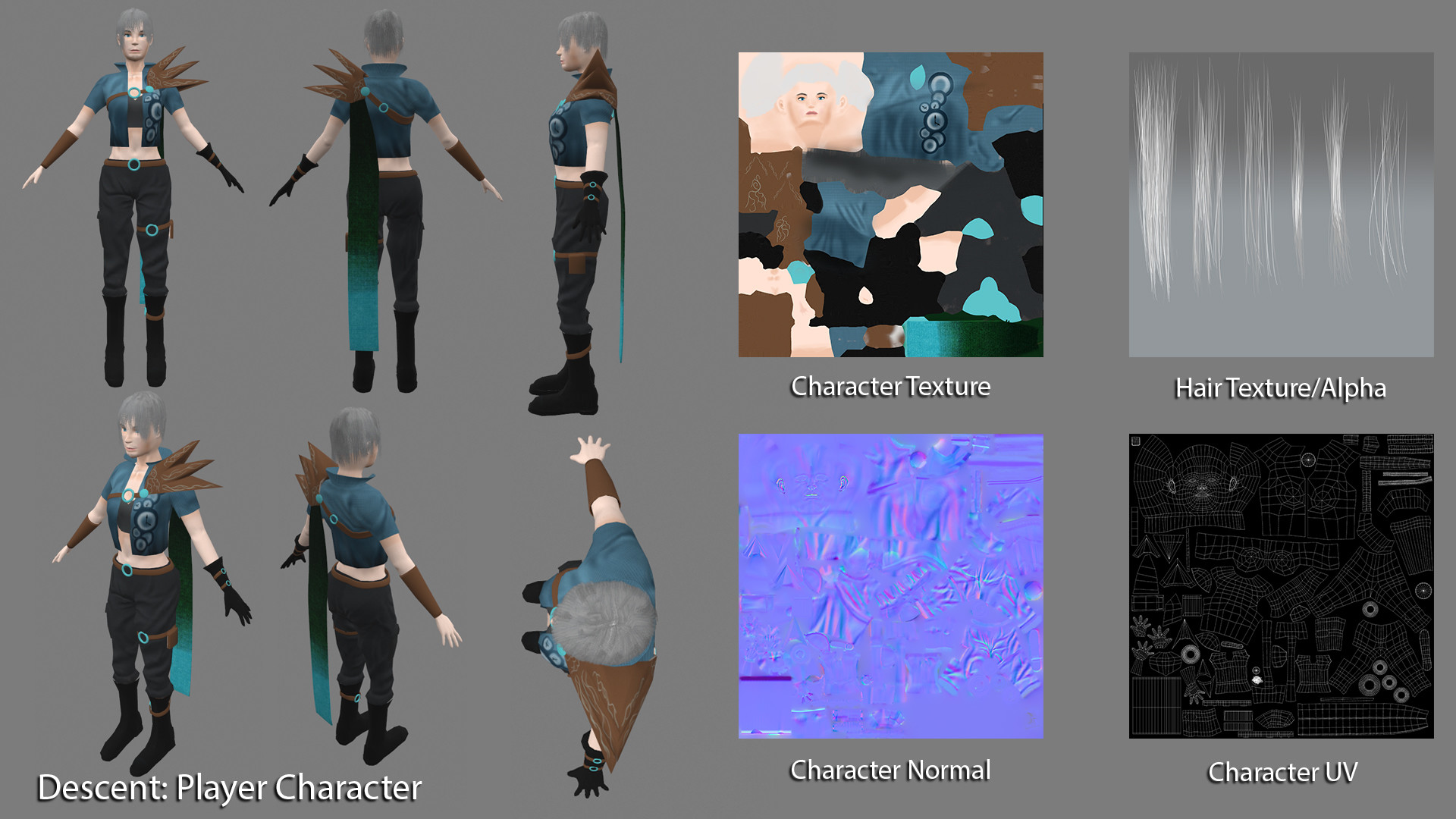 Katsuo Twintail - Descent - Player Character