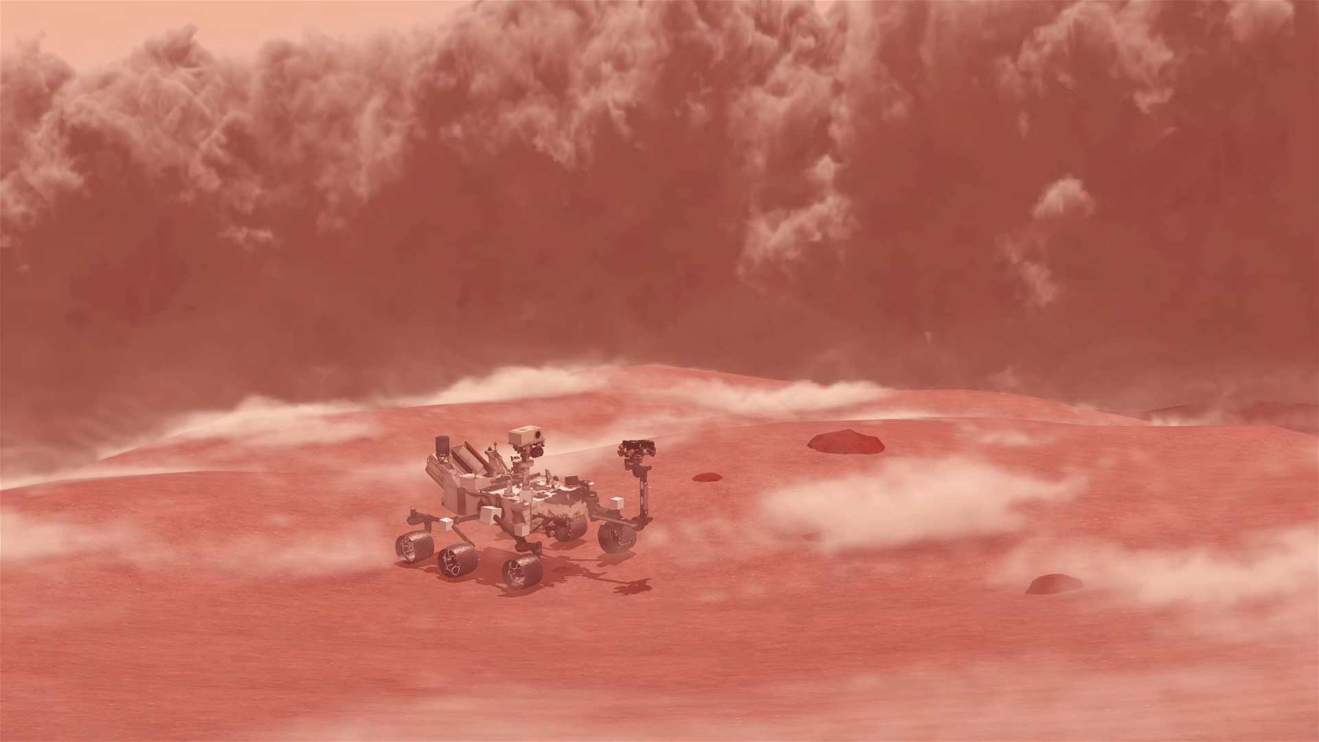 ArtStation - Martian SandStorm