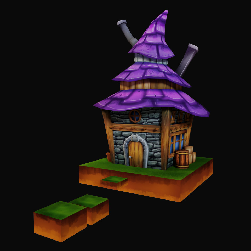 ArtStation - Small witch's house