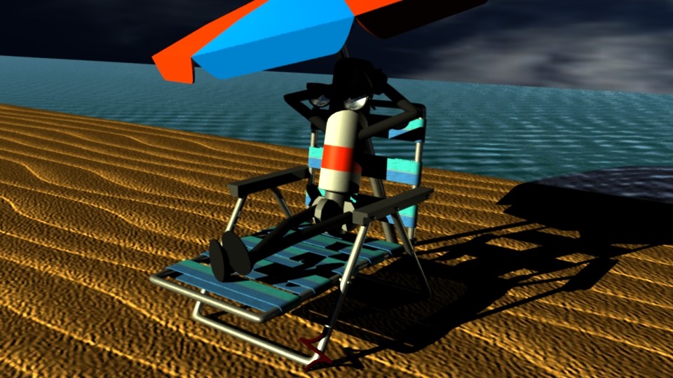 Jonathan Simonson - Rocket Lawnchair