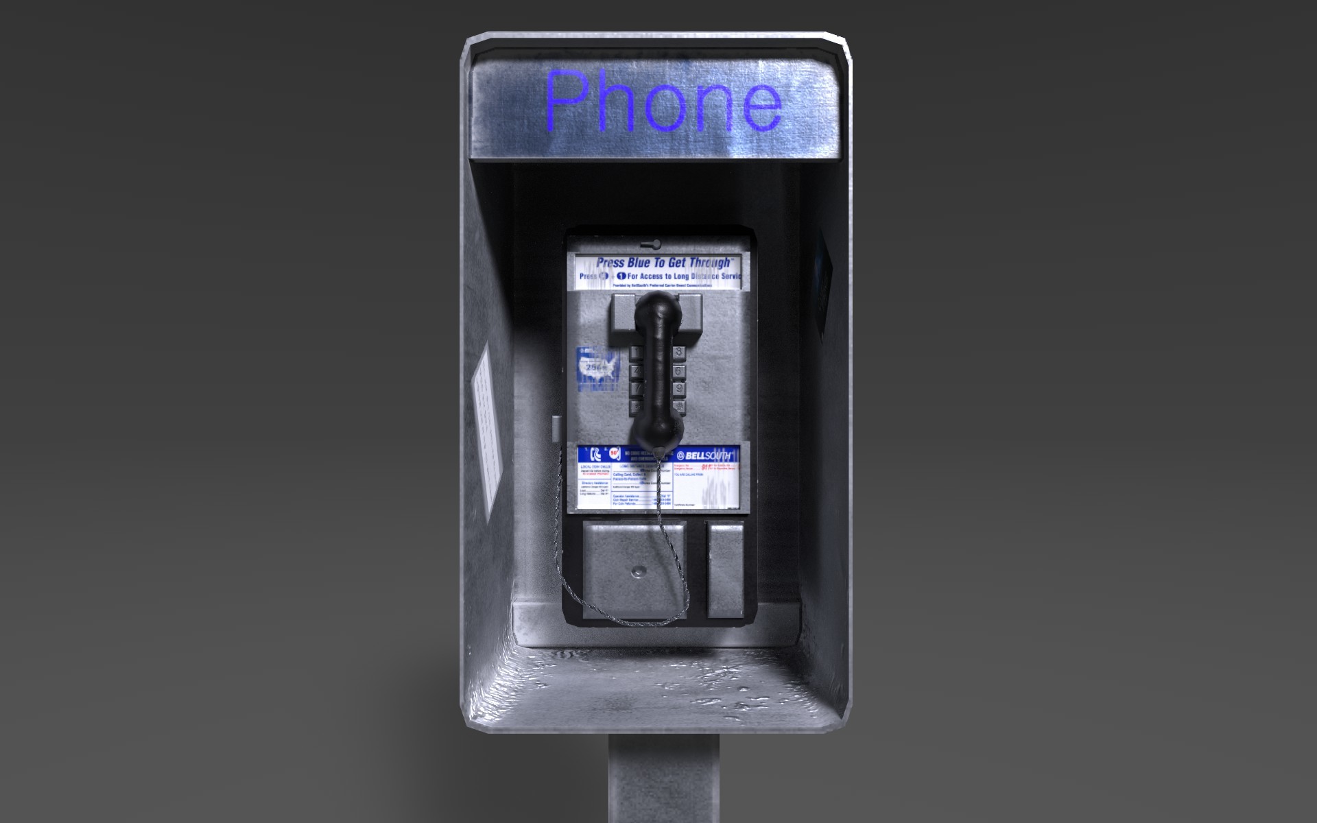 ArtStation - payphone