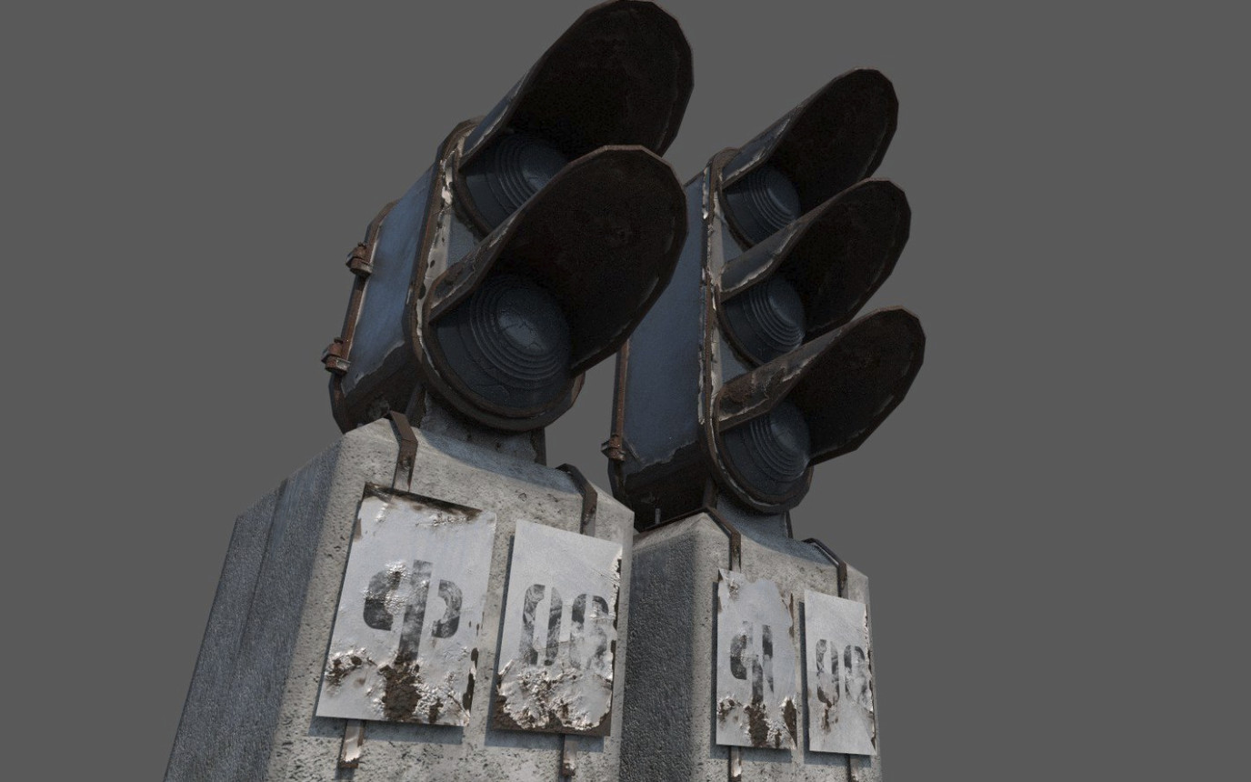 ArtStation - Railroad Sign