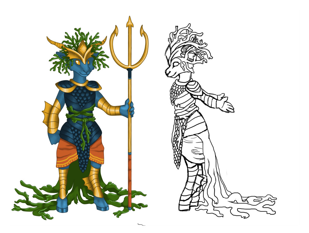 ArtStation - Capricorn Warrior