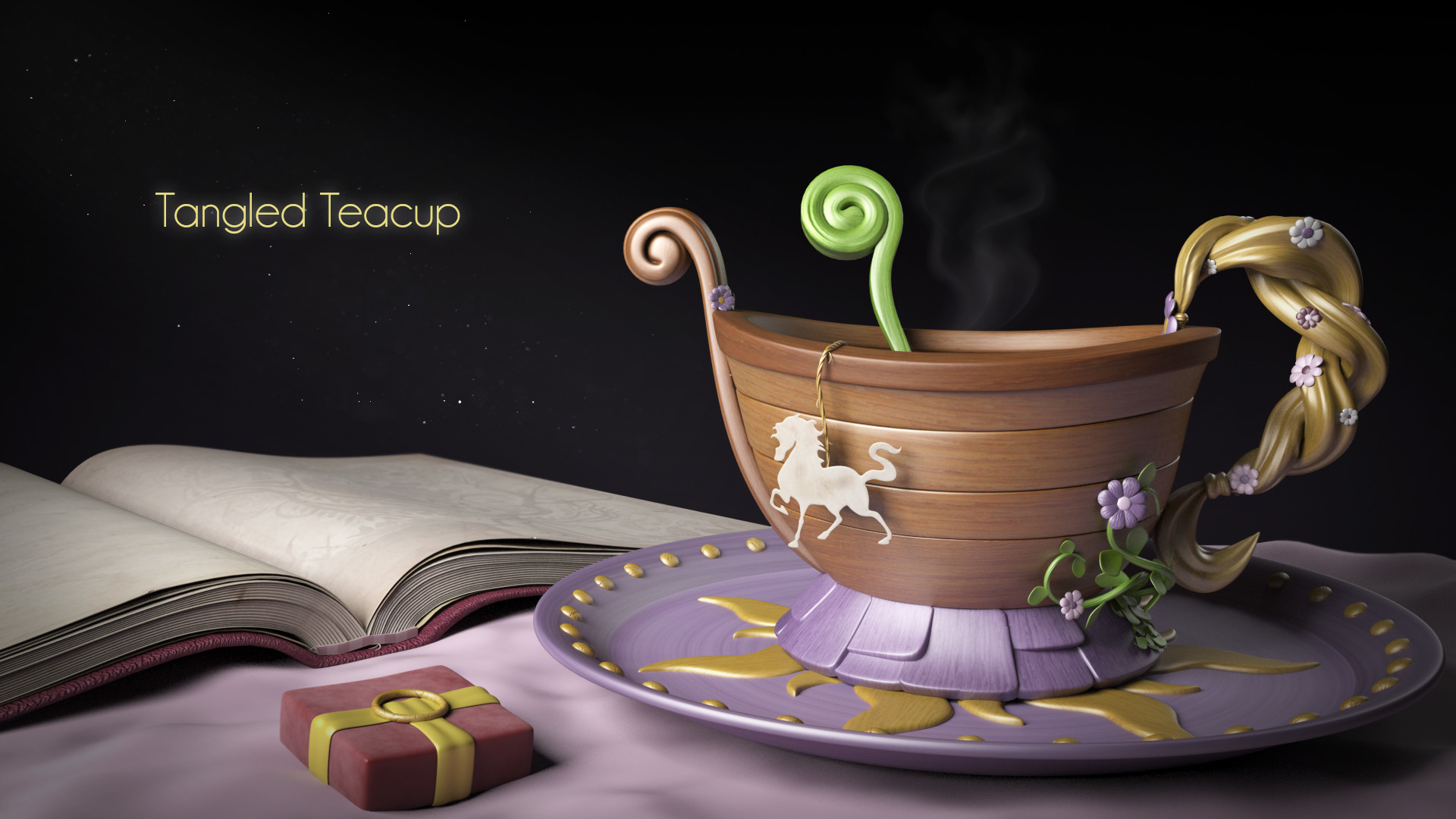ArtStation - 3D Disney Teacups
