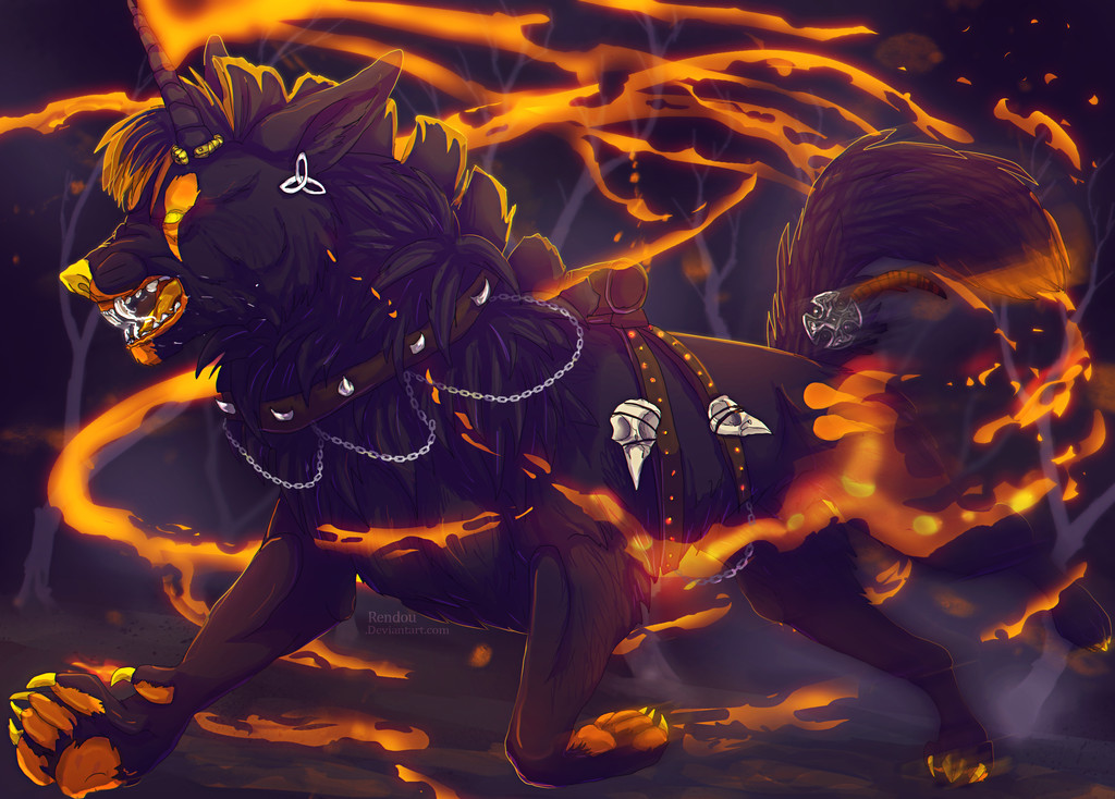 ArtStation - wolf character