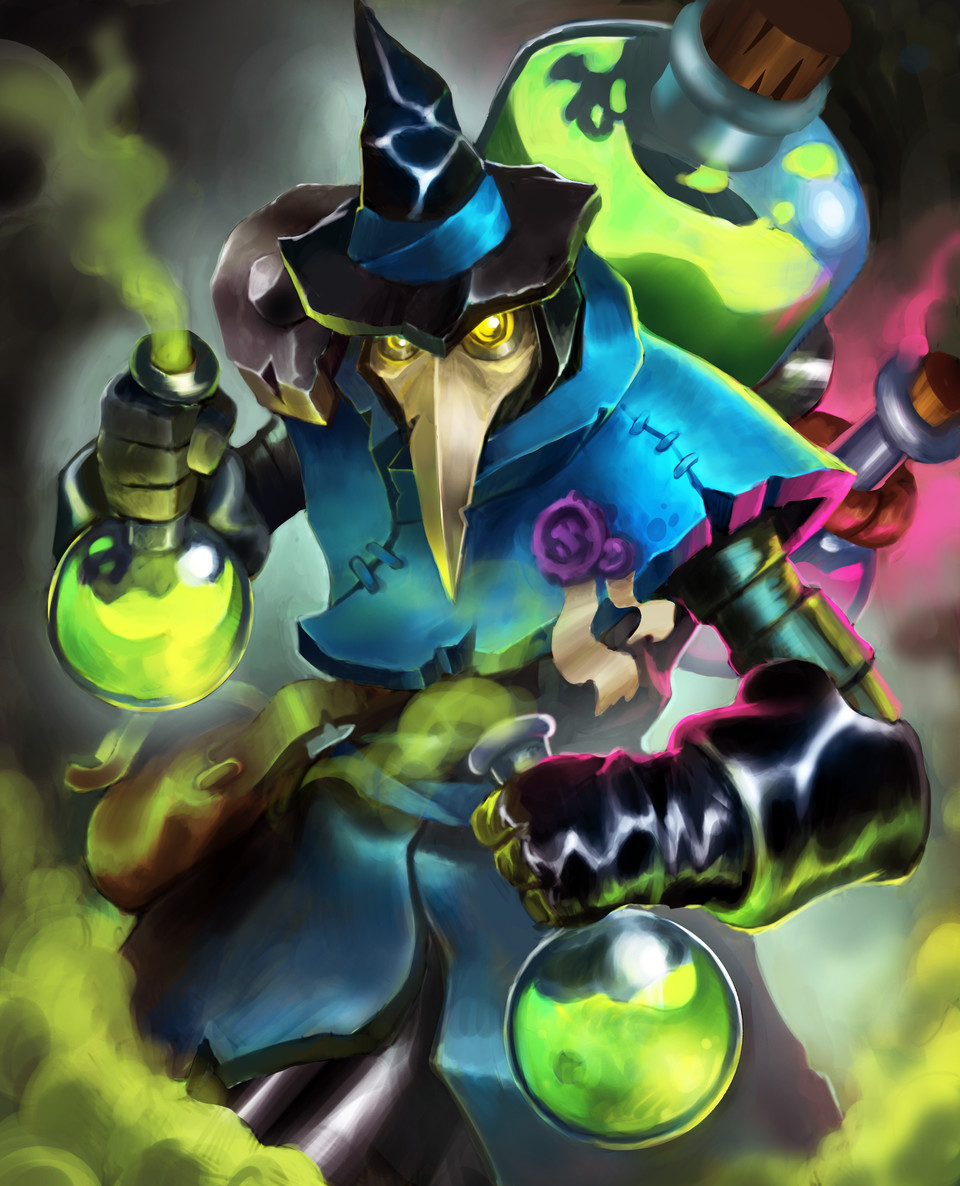 ArtStation - Alchemist card process