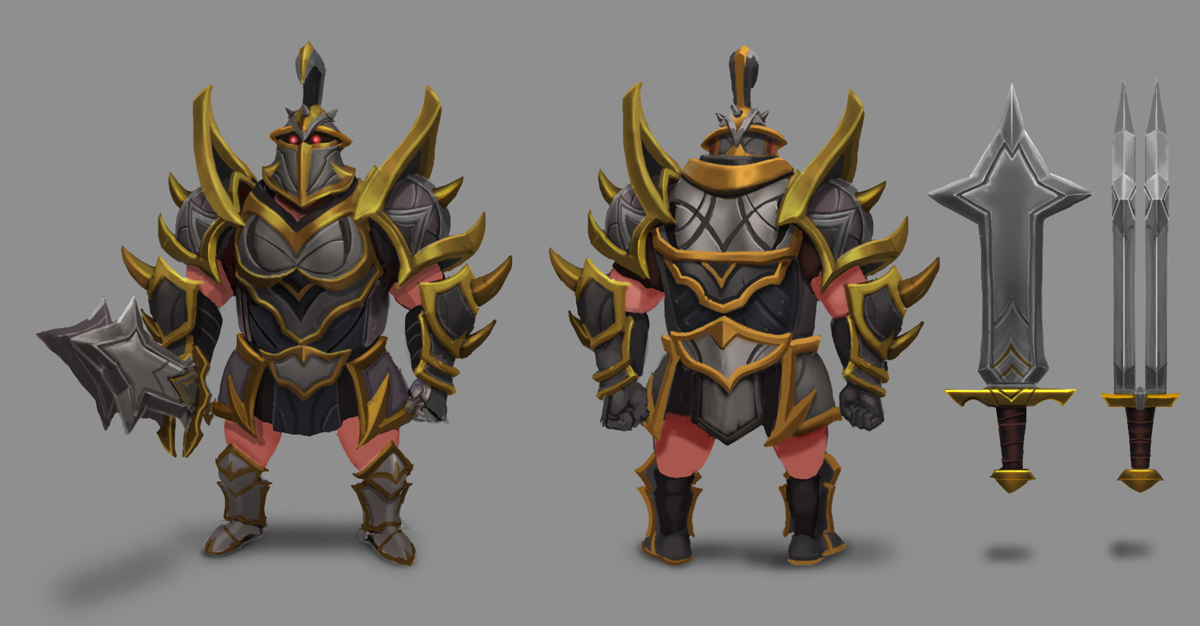 ArtStation - Orcs Must Die Unchained Soldier Boss