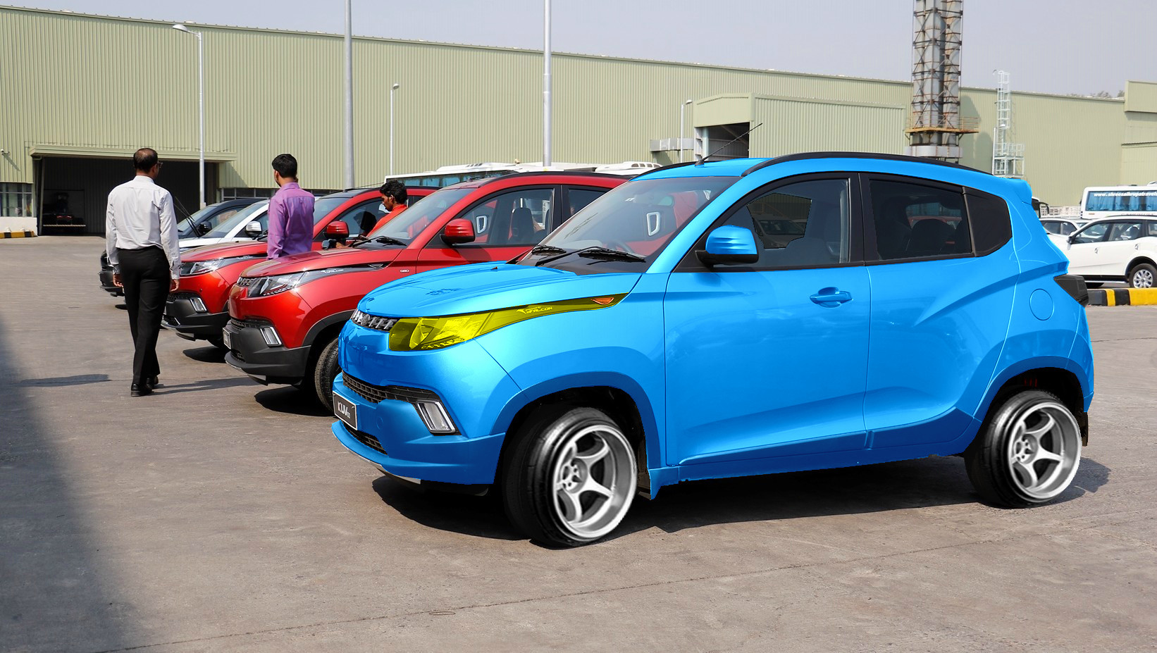 ArtStation - Mahindra xuv100 tuned