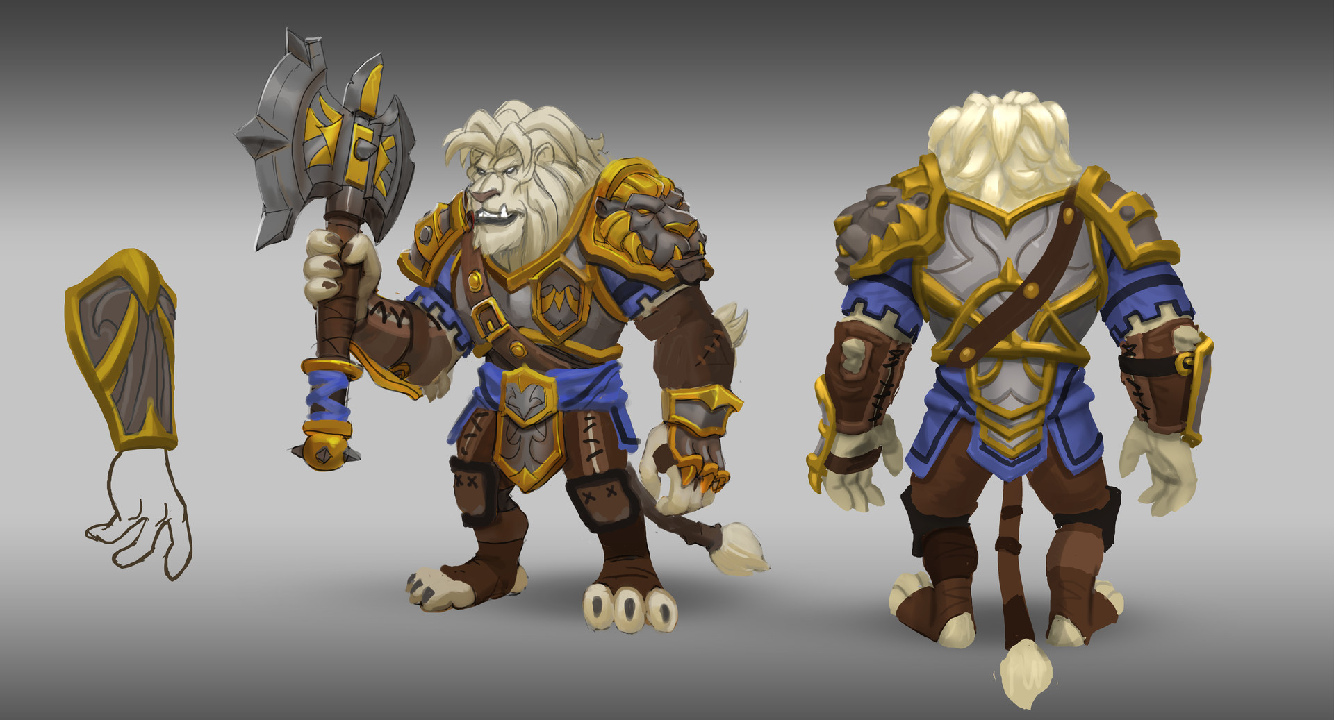 ArtStation - Orcs Must Die Unchained Boss concept art I did at Robot ...