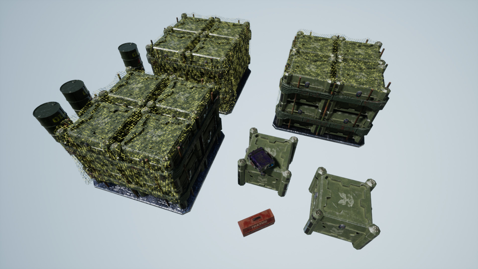 ArtStation - Crate Stacks in UnReal Engine