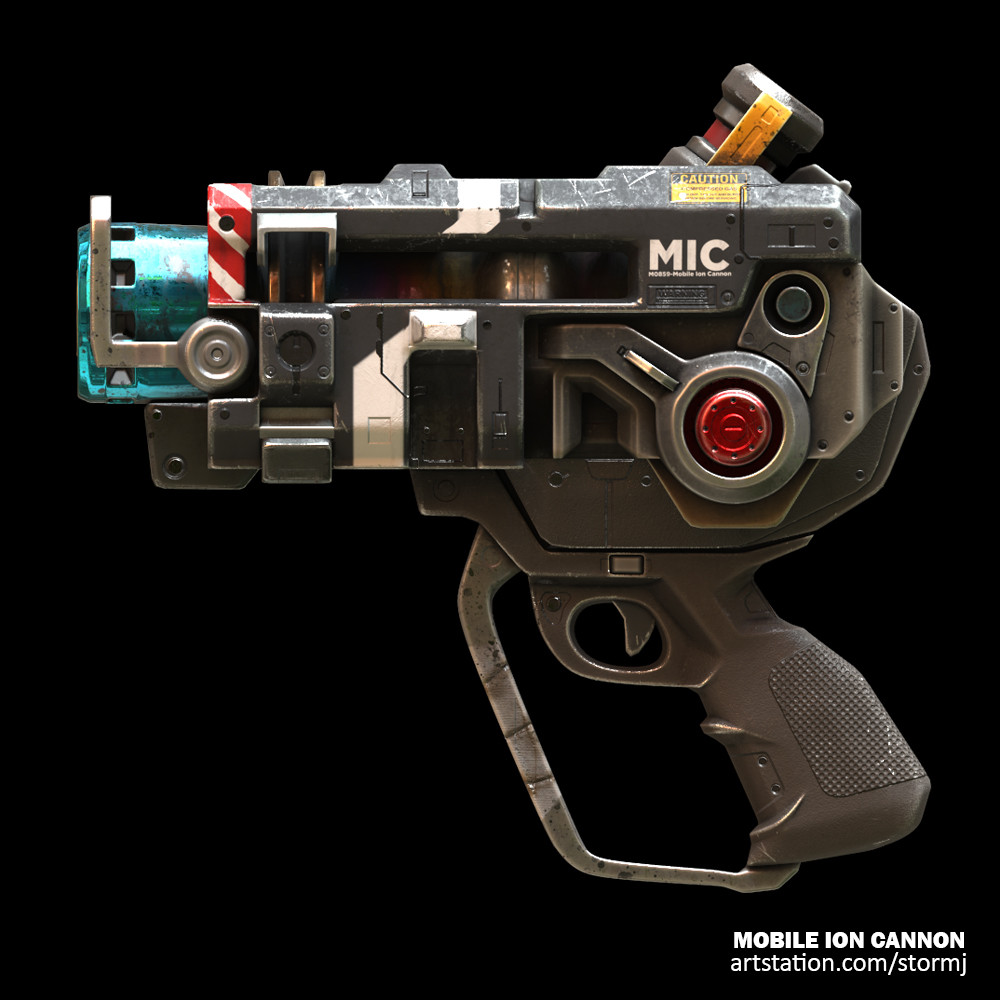 ArtStation - Mobile Ion Cannon