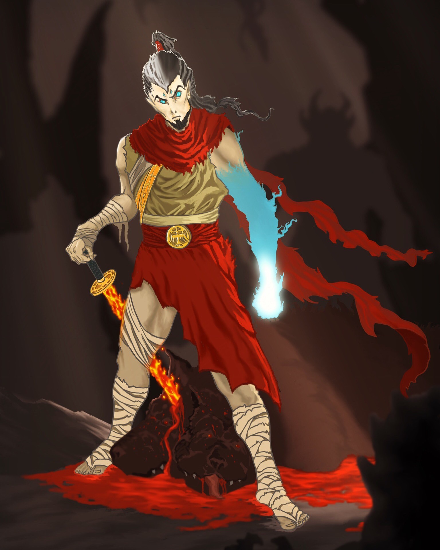 ArtStation - 二郎神
