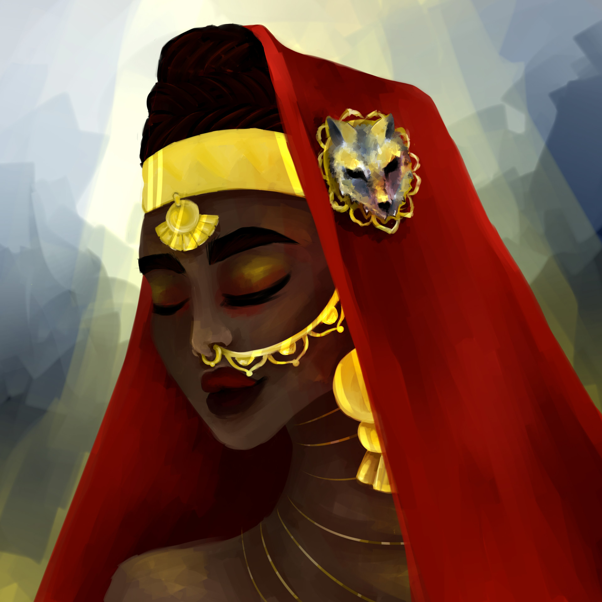 ArtStation - African Red Riding Hood