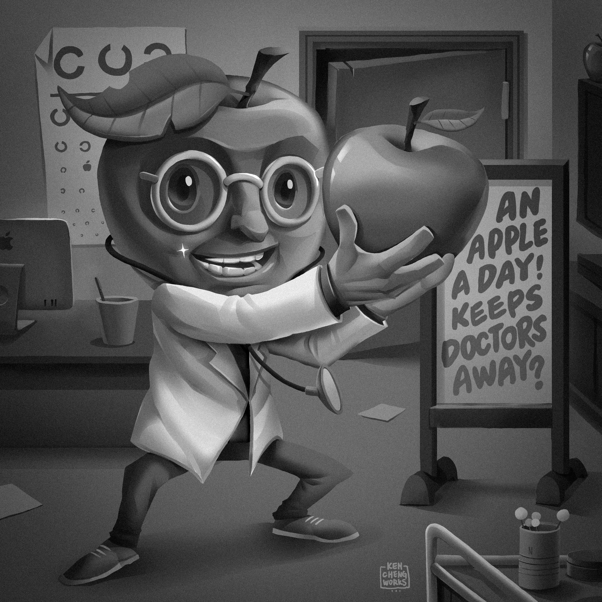ArtStation - Doctor Apple