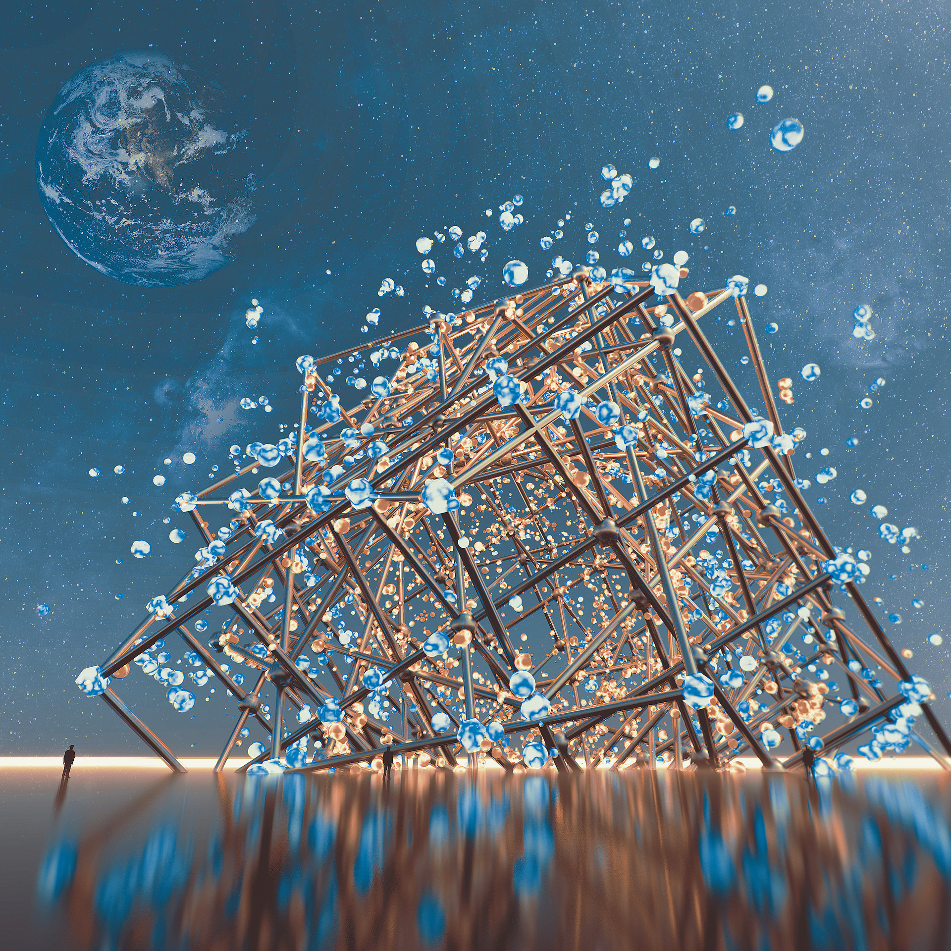 ArtStation - ATOMIC STRUCTURE