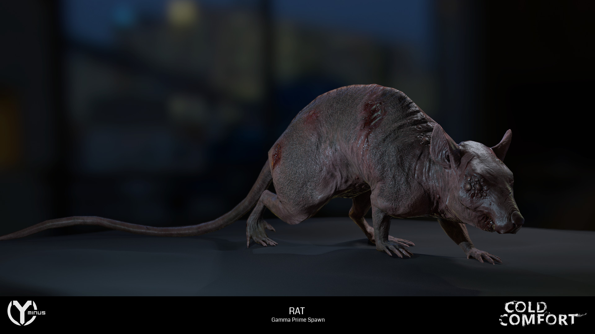 Gamma Minus - Infected Rat