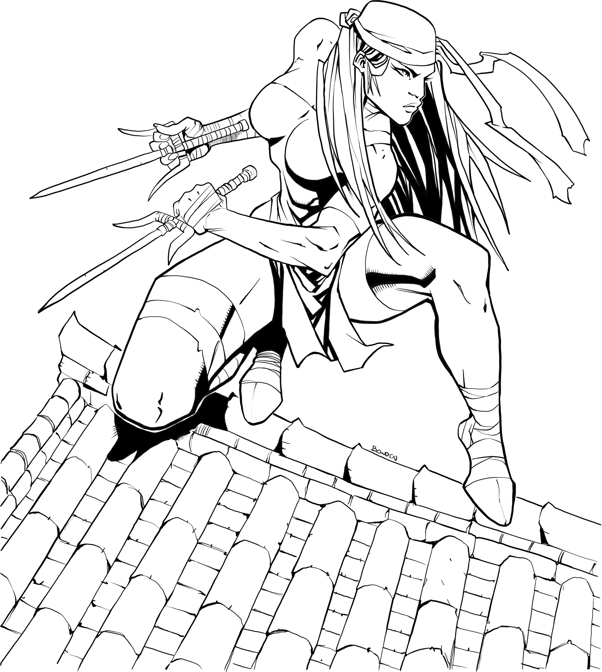 electra coloring pages