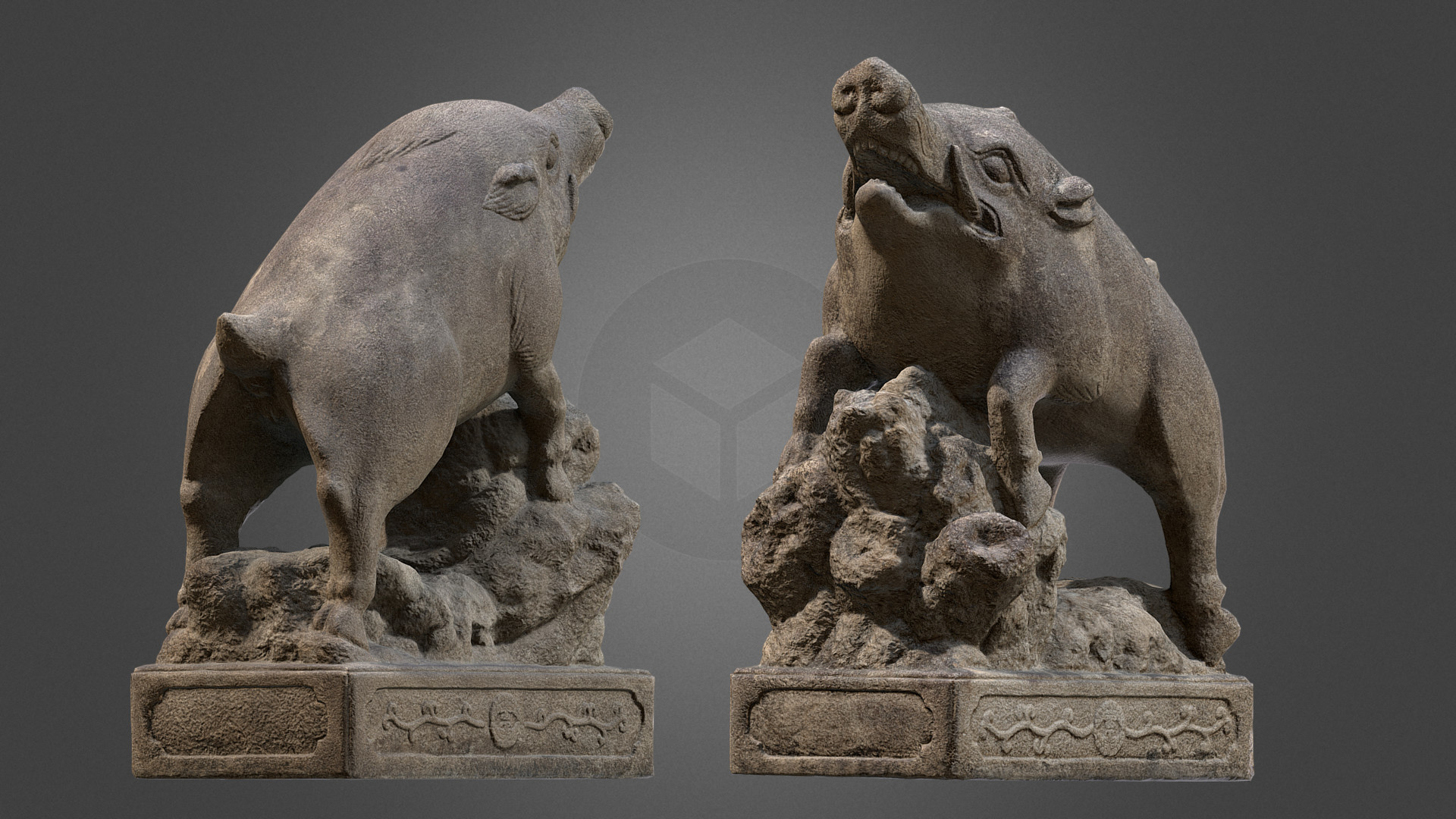 Vlad Erium - Inoshishi (Guardian Boars) @ Goo Shrine (Kyoto)