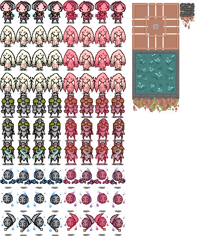 ArtStation - Fireflies - spritesheet