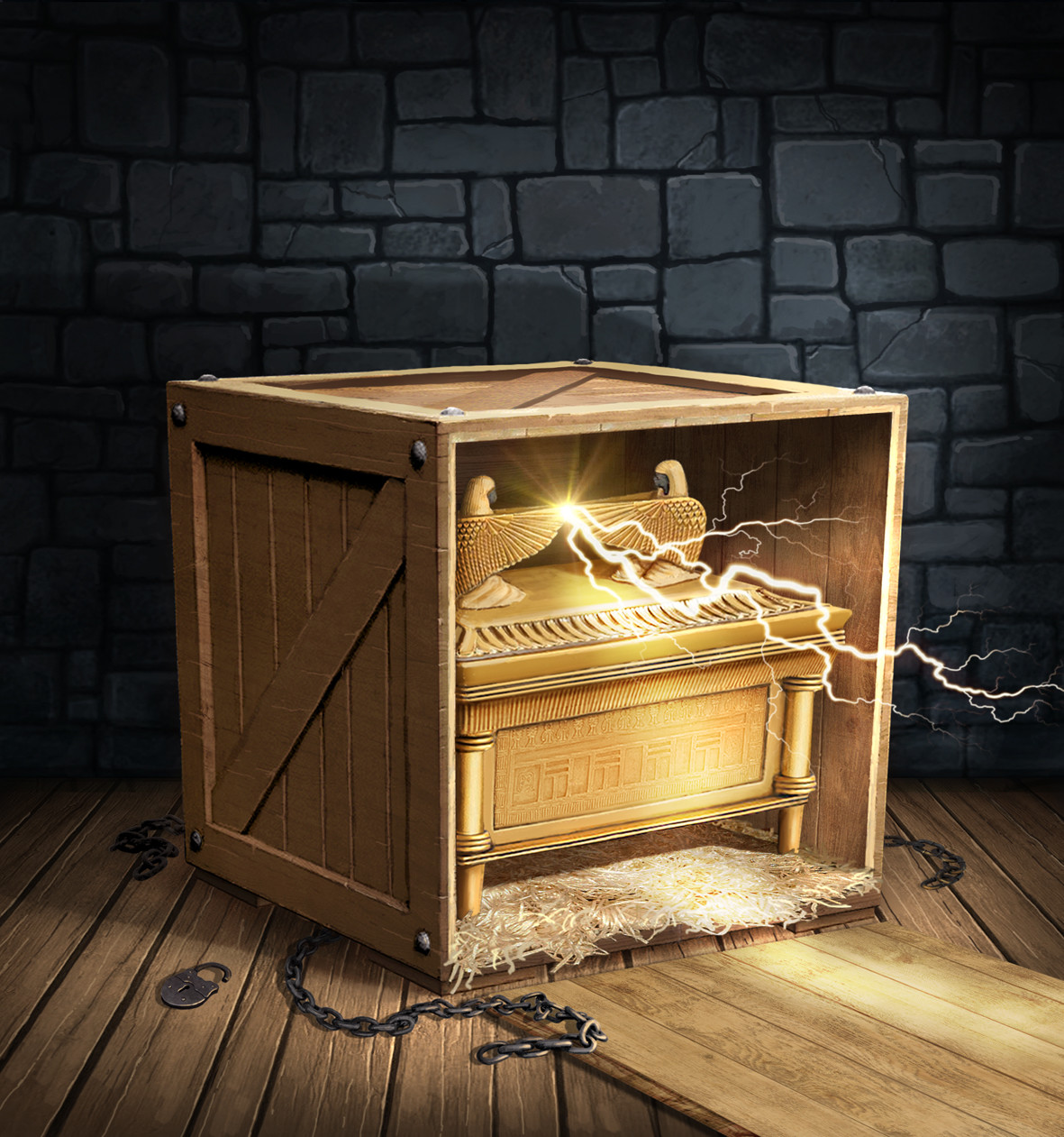 ArtStation - Ark of the Covenant - Professor Ravenwod's Time Machine