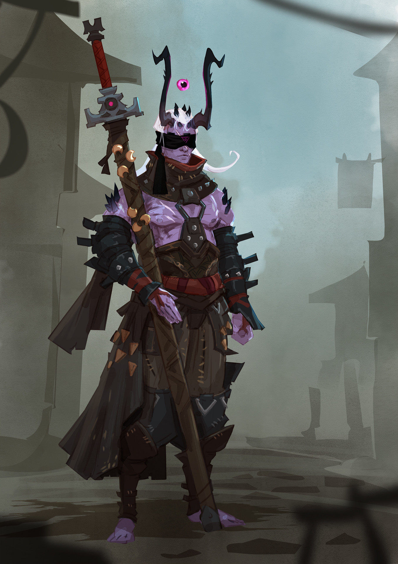 alexander-trufanov-demon-swordsman.jpg (1357×1920)-花瓣网