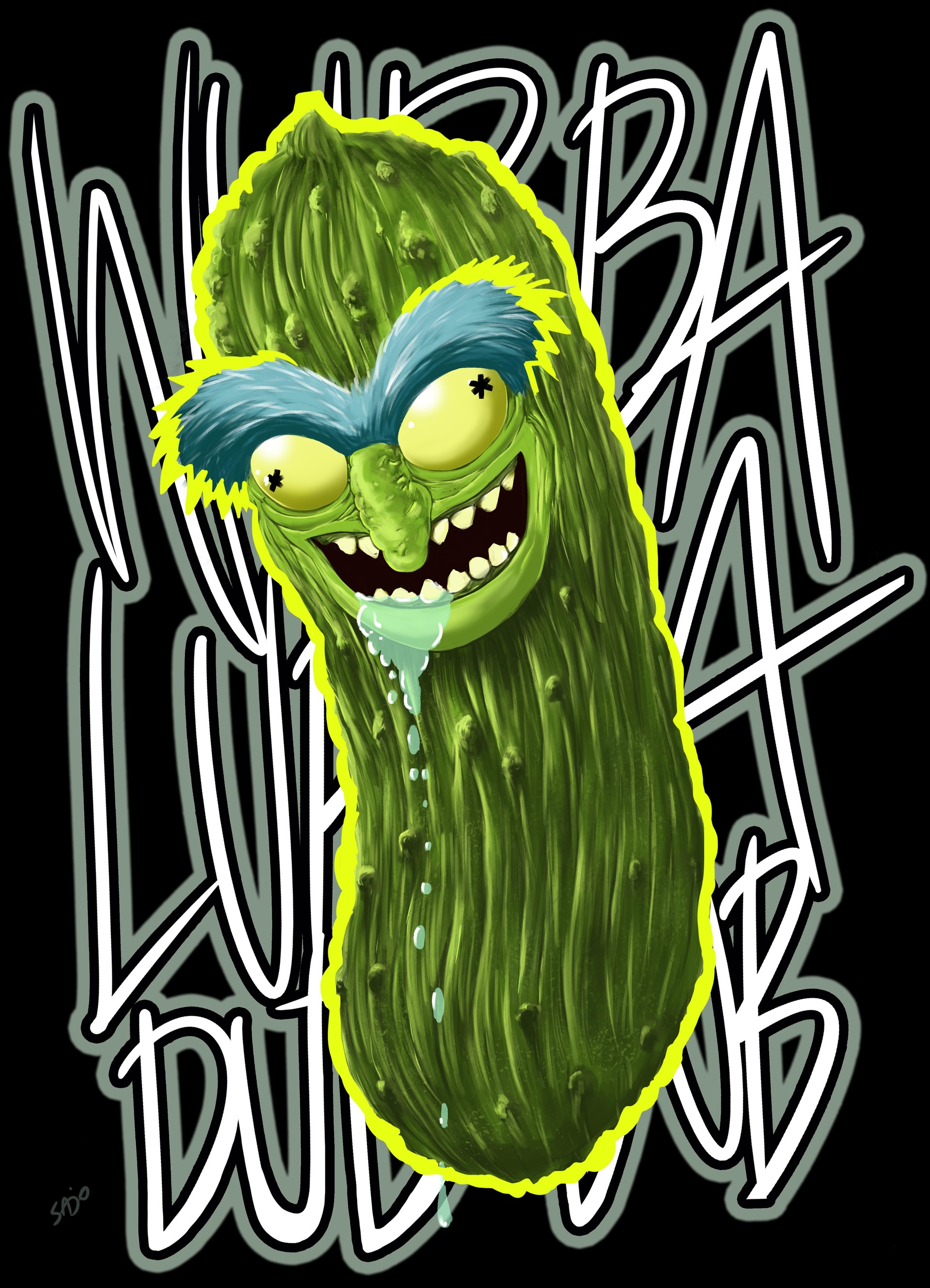 ArtStation - Pickle Rick