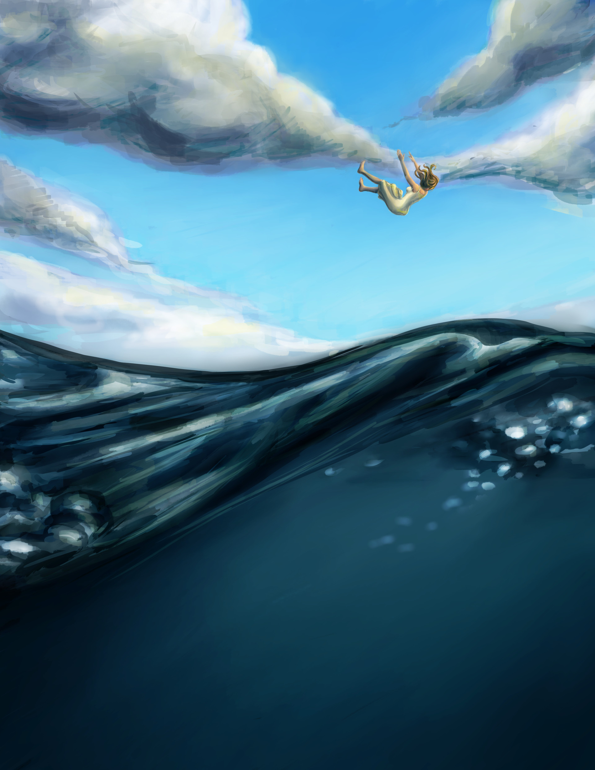 ArtStation - The Great Fall