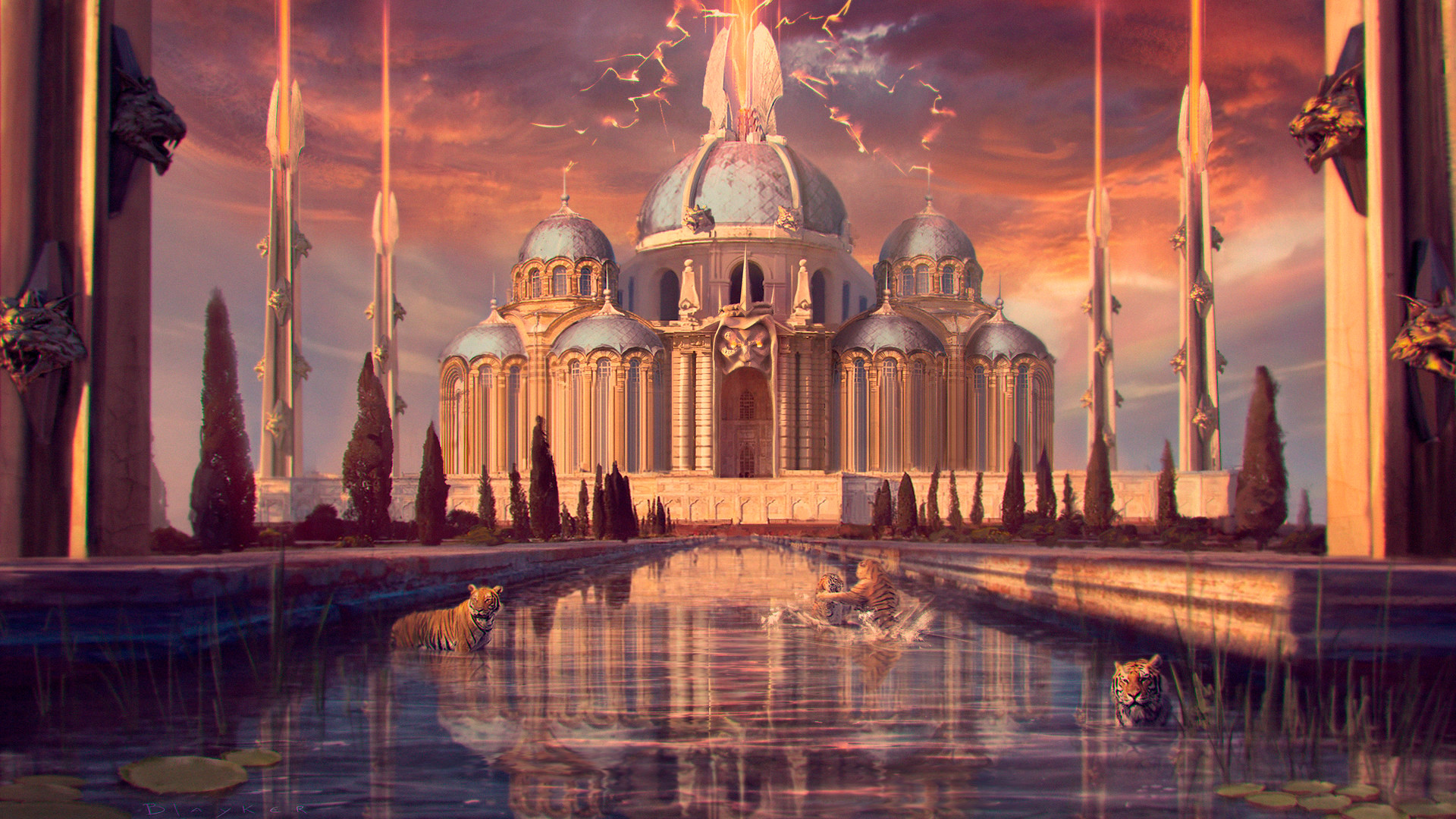ArtStation - Royal Palace - Arena The Contest