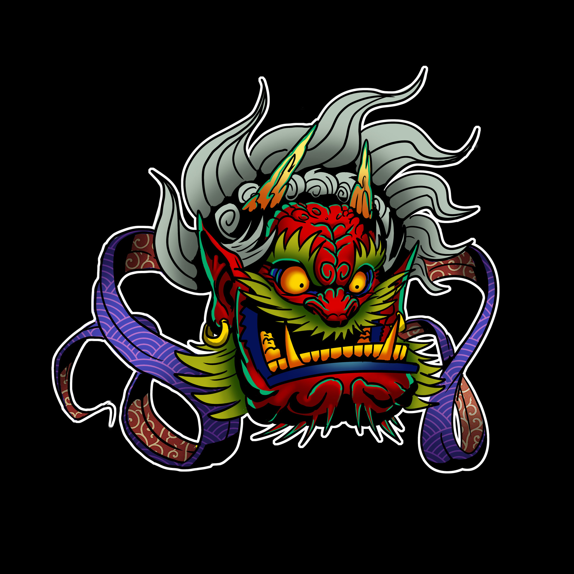 ArtStation - Oni illust