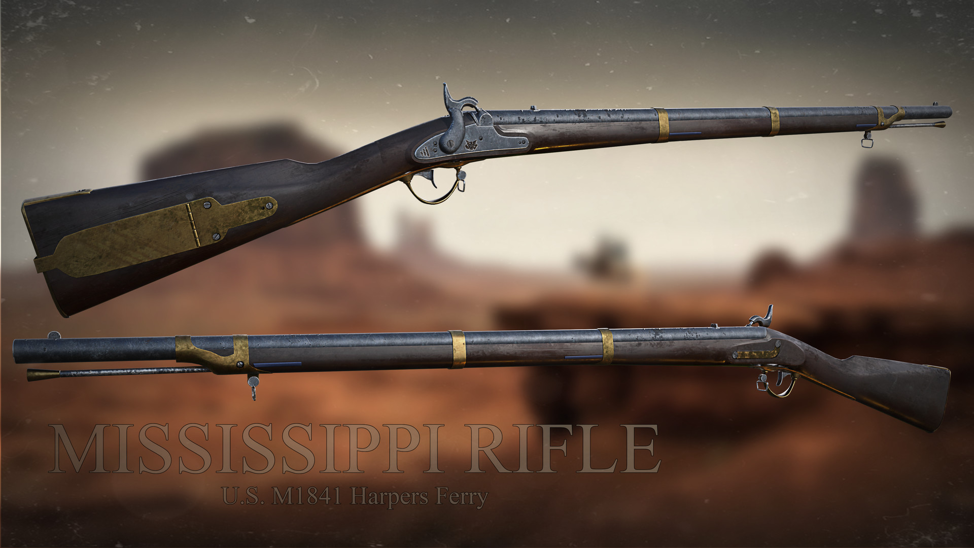 Tim Noftsinger - Mississippi Rifle & Colt Paterson Revolver