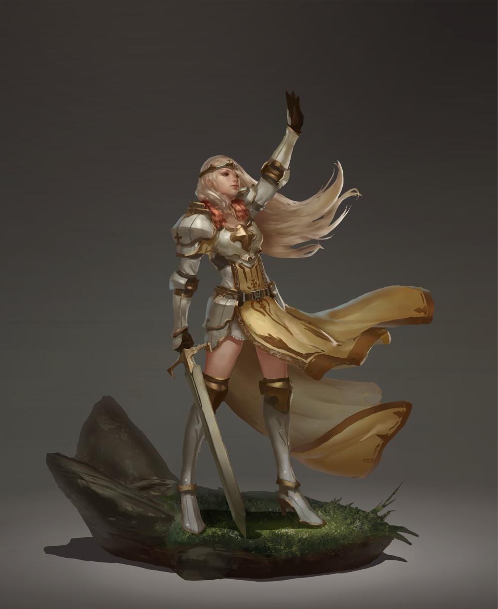 ArtStation - Holy Knight
