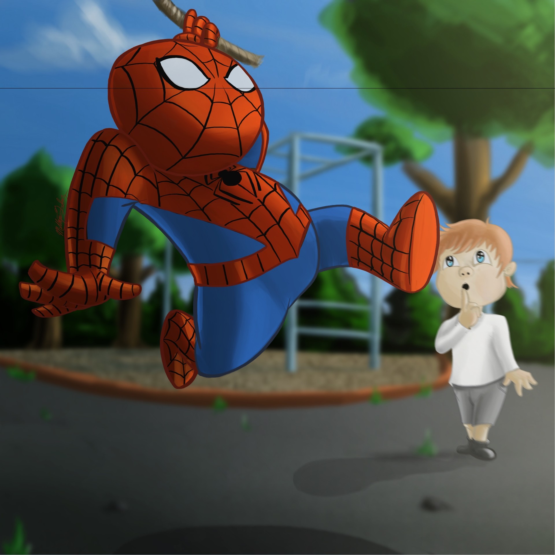 ArtStation - Spidey sense