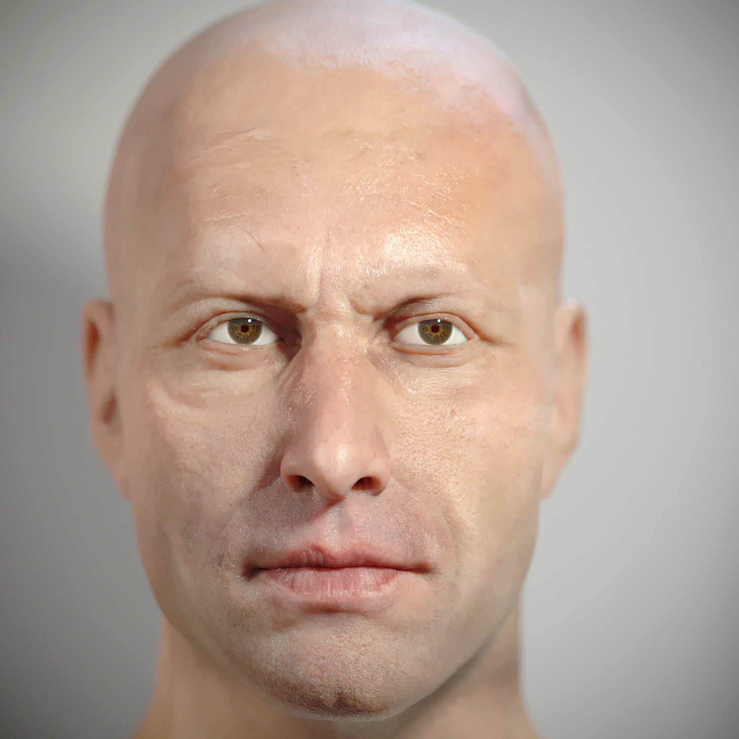 ArtStation - Estudo cabeça realista!