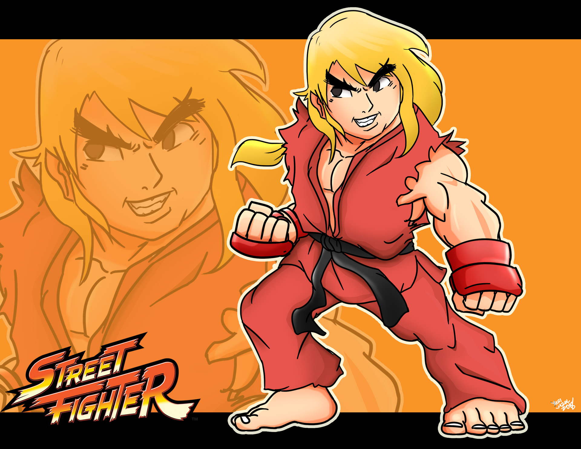 ArtStation - KEN OF STREET FIGHTER