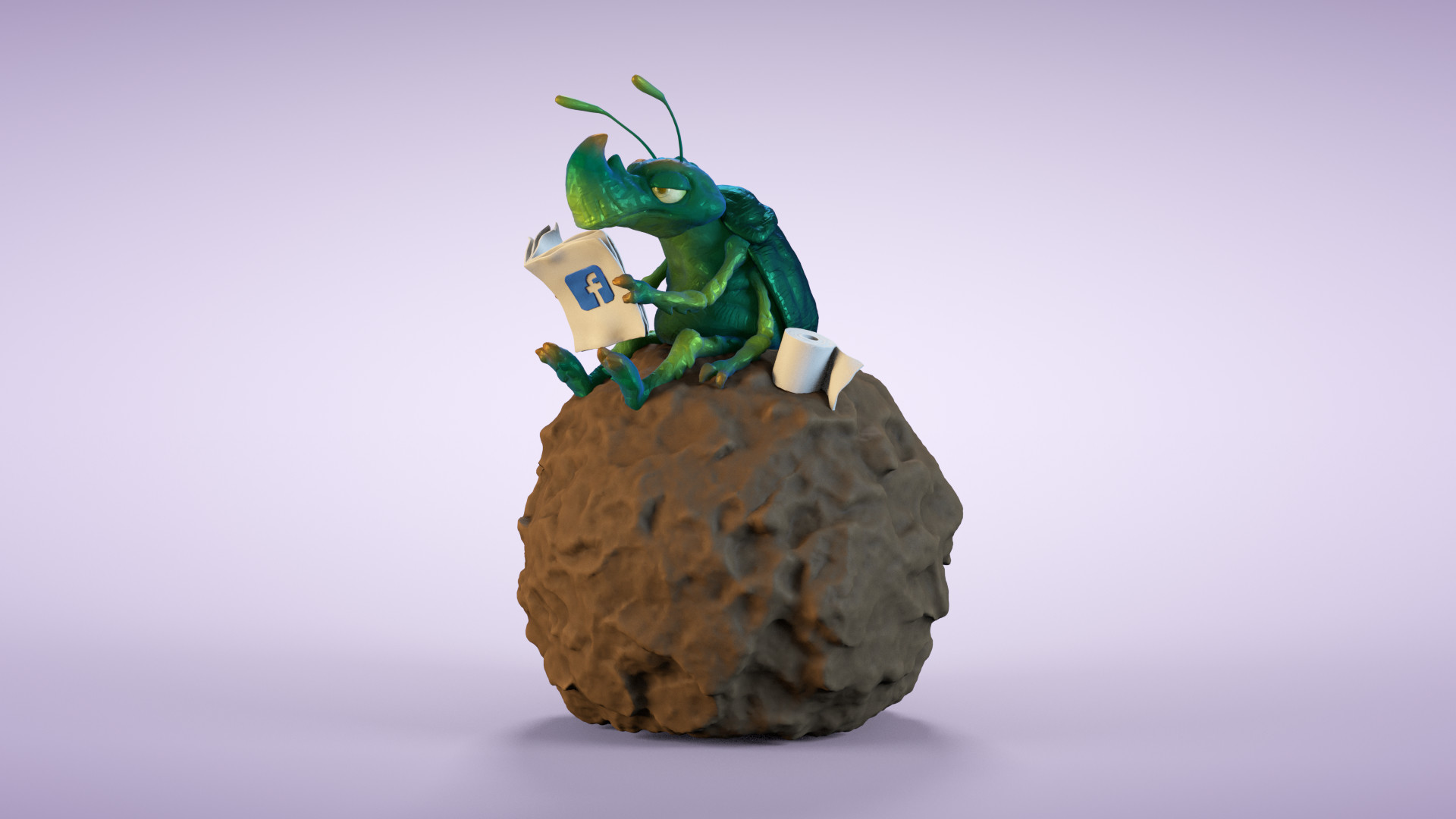 ArtStation - Dung beetle