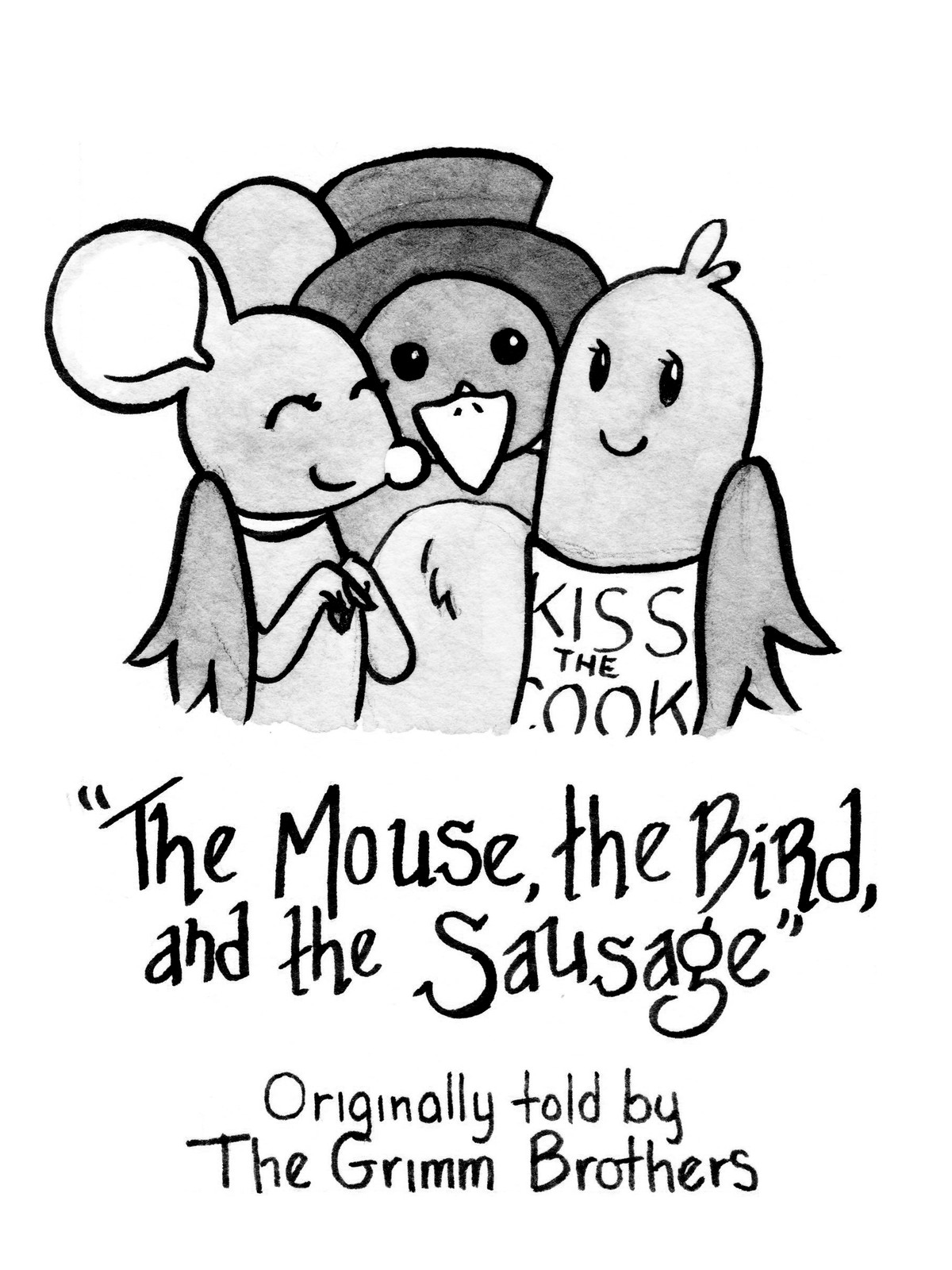 Mel Hohn - Weird Fairytales #1, "The Mouse, the Bird, and the Sausage"