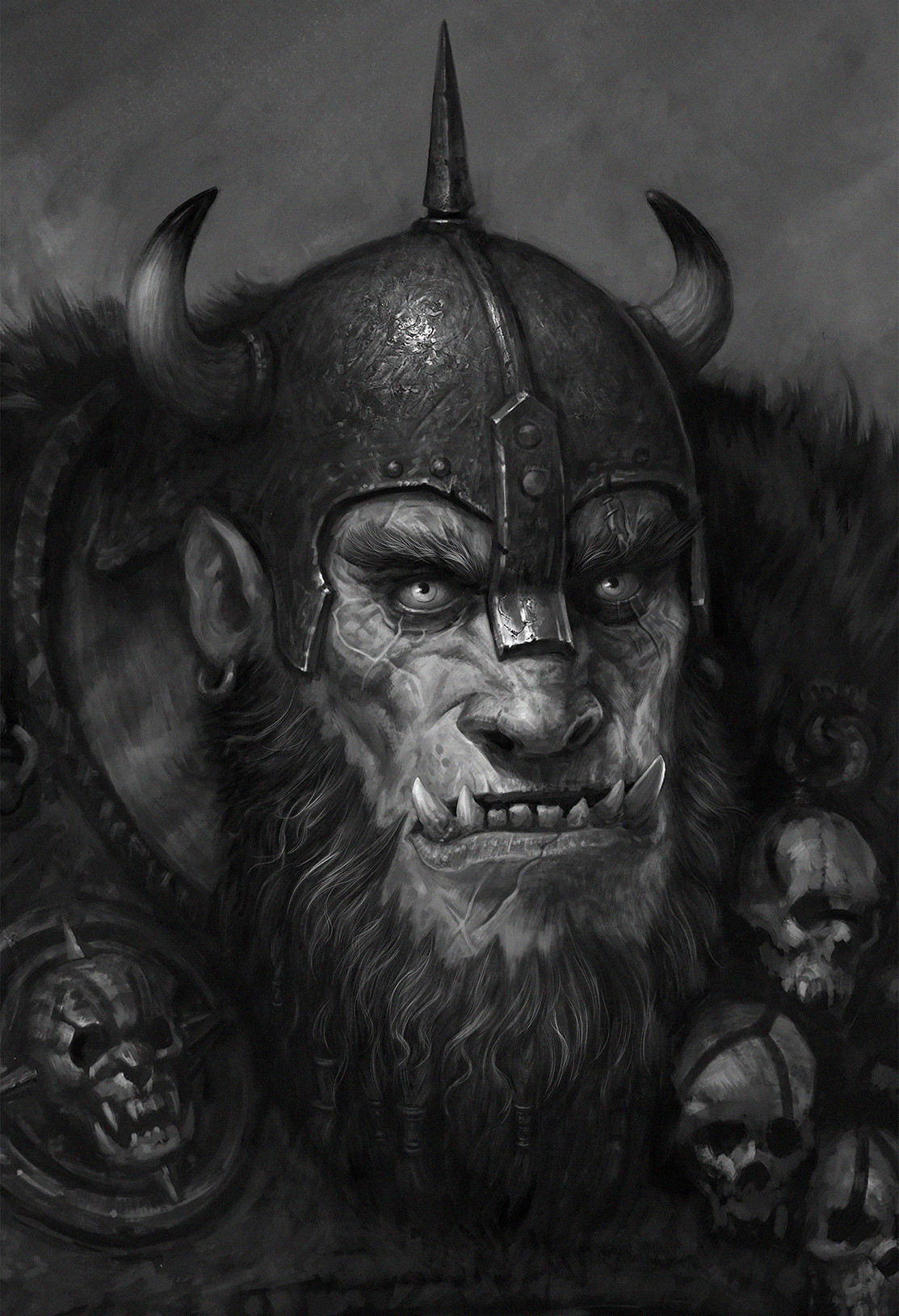 ArtStation - A brute force warrior