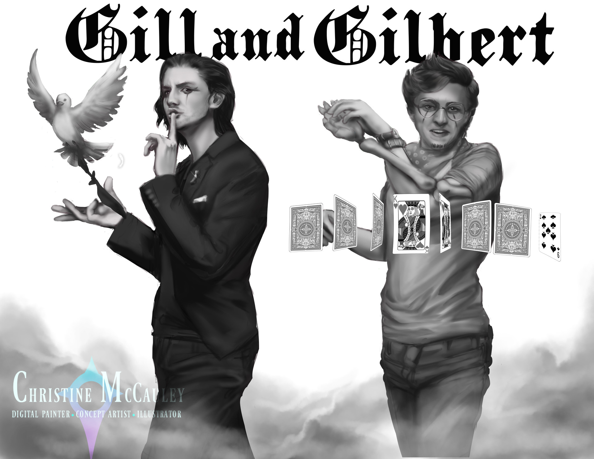ArtStation - Gill and Gilbert Wizards