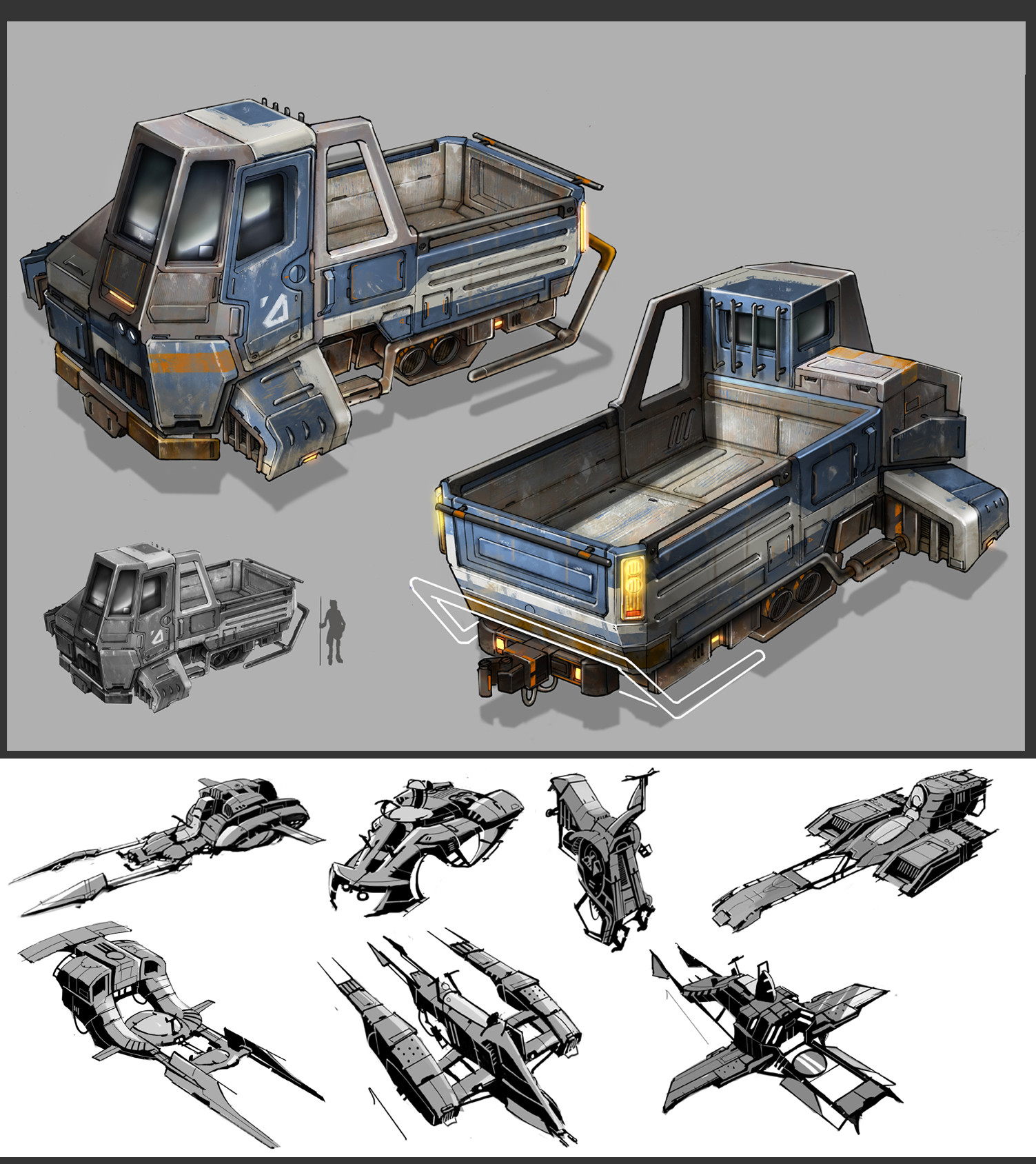 Christian A Piccolo Concept Art - Star Wars The Old Republic- Vehicle ...
