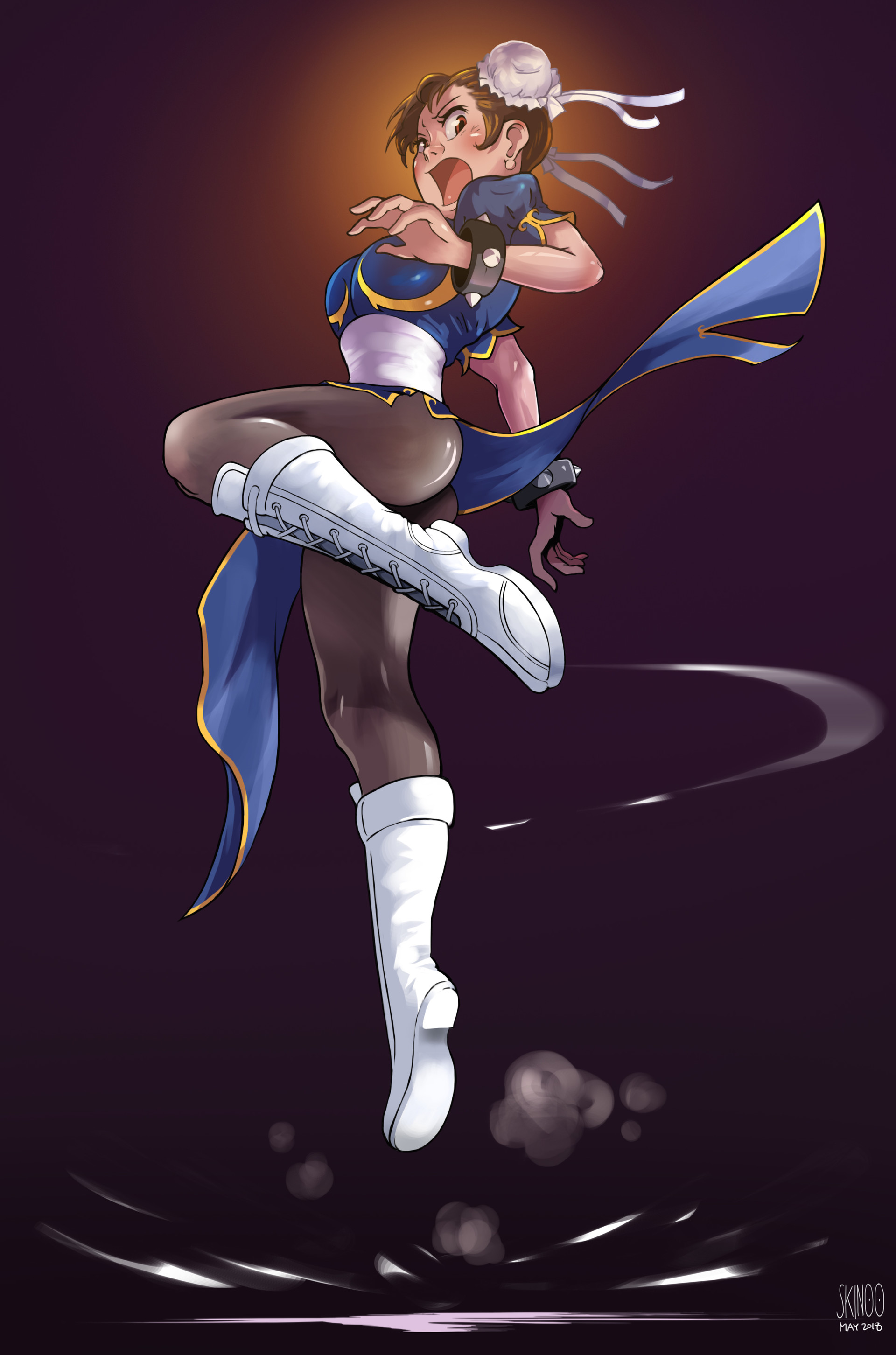 Artstation Chun Li Fan Art