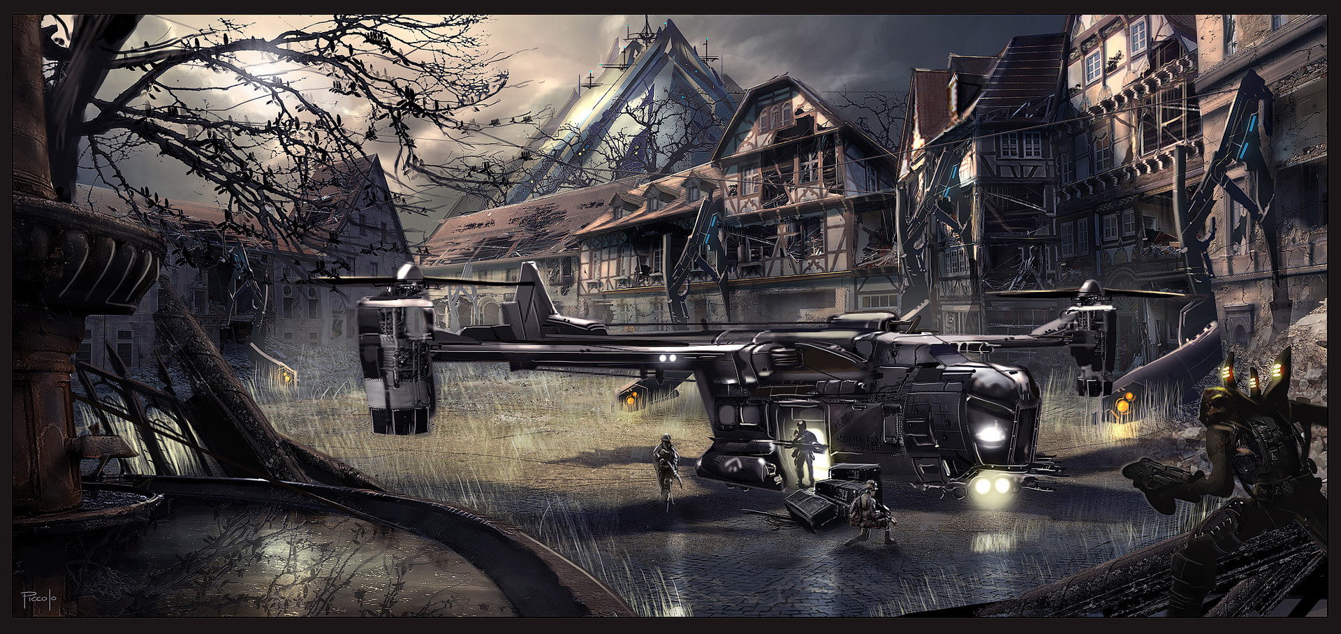 ArtStation - Sony- Resistance Retribution-Environment