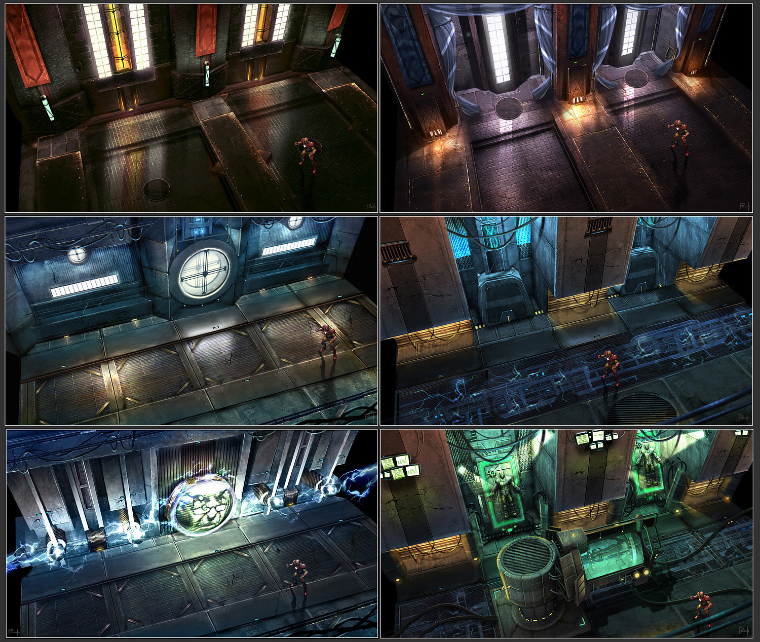 Christian A Piccolo Concept Art - Activision-Marvel Ultimate Alliance 2 ...