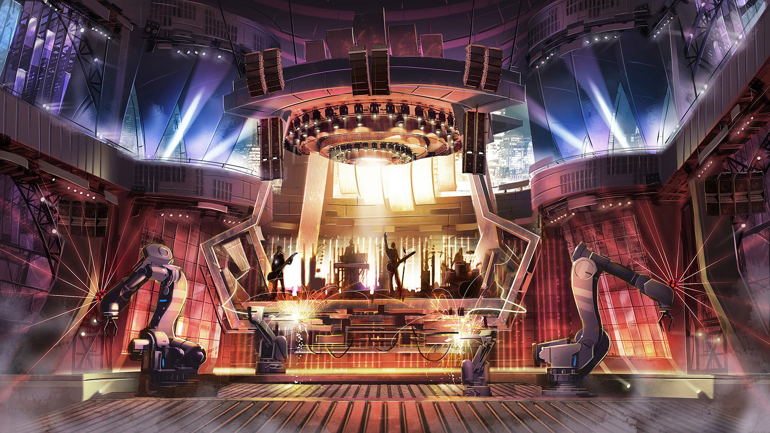 Christian A Piccolo Concept Art - Music Experience/Environment