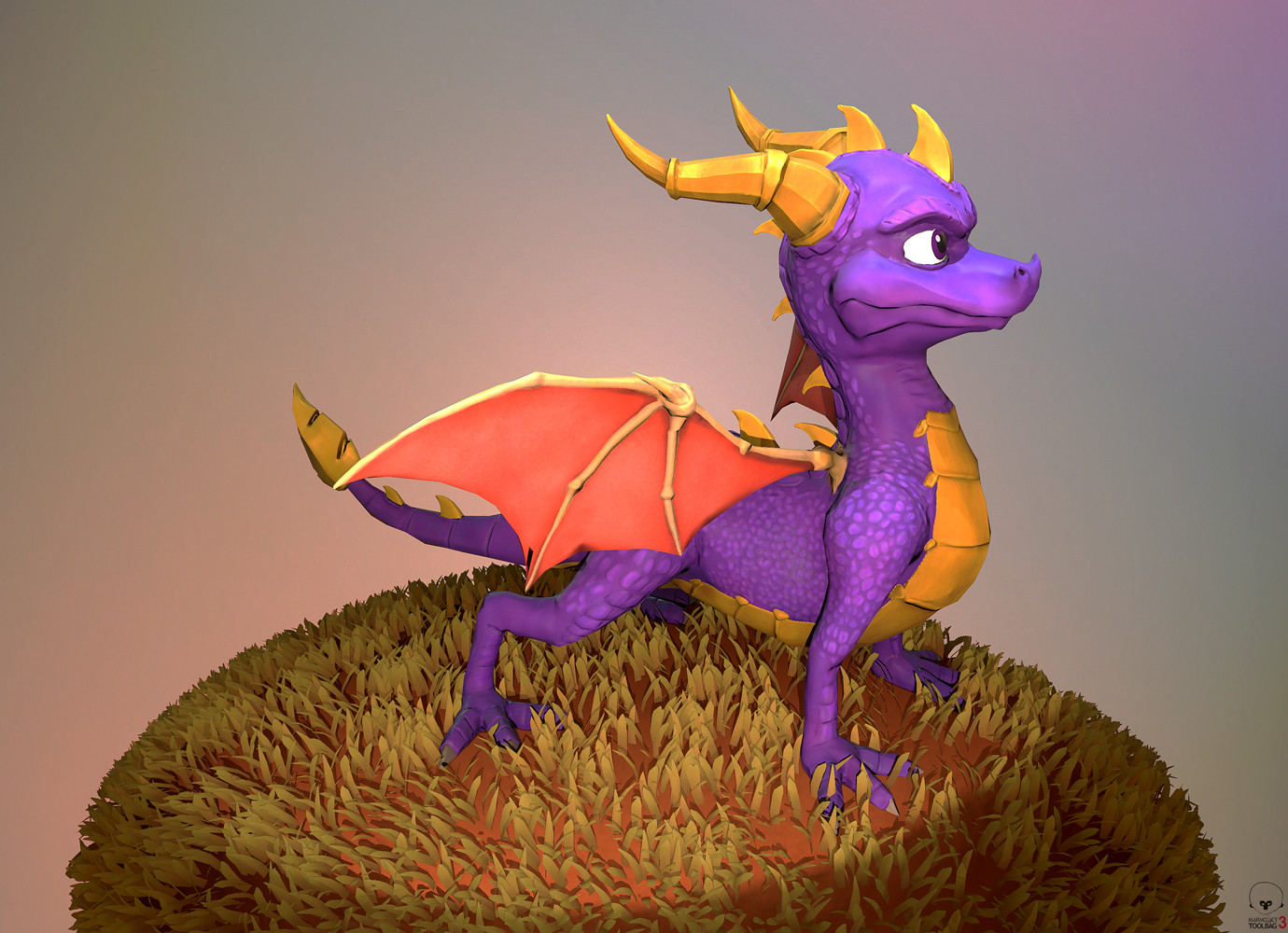 Nolan Jacobs - Spyro The Dragon Fan Art