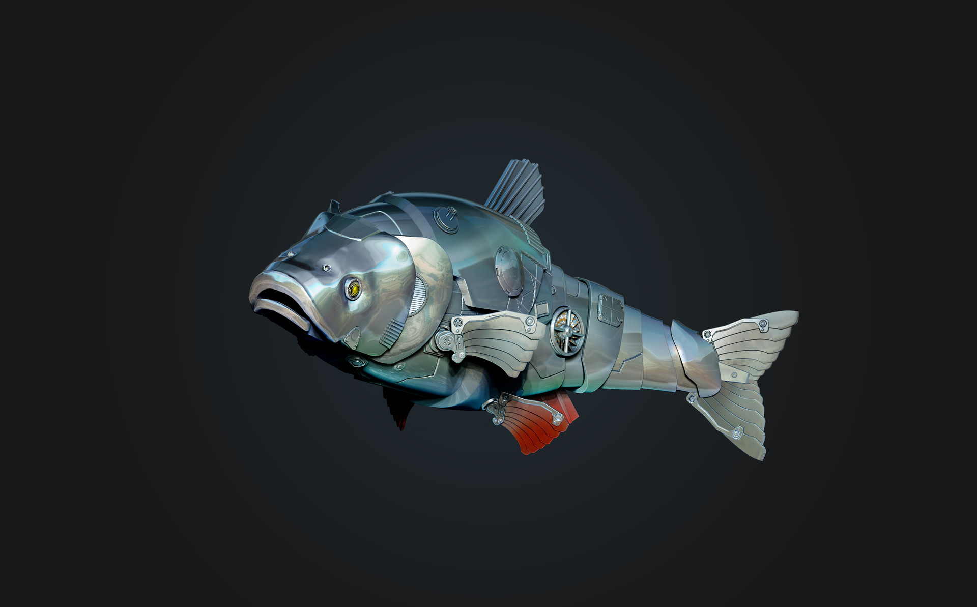 ArtStation - Chub fish